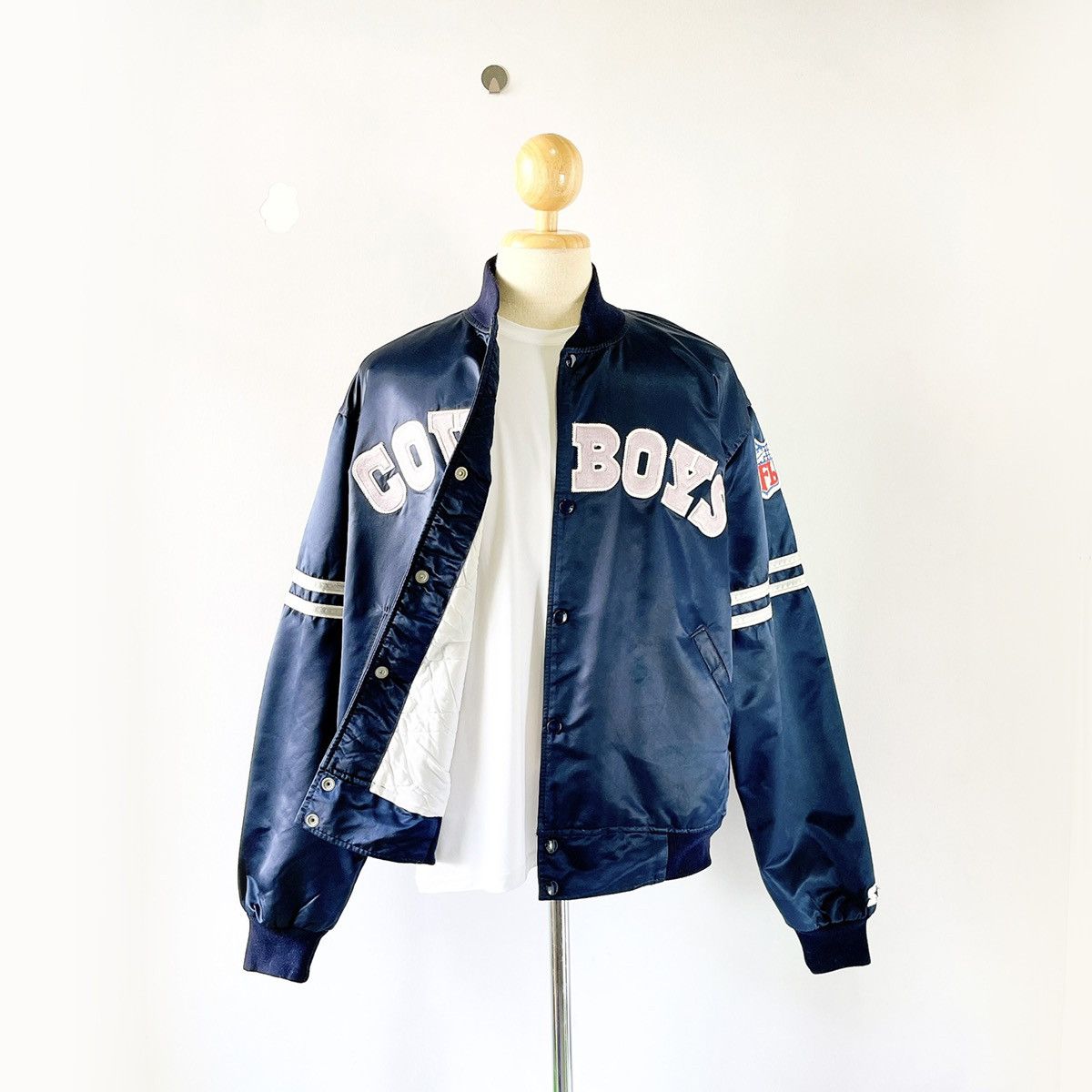 Starter 90s Dallas Cowboys, Stan Smagala NF Bomber Jacket (size XXL ...