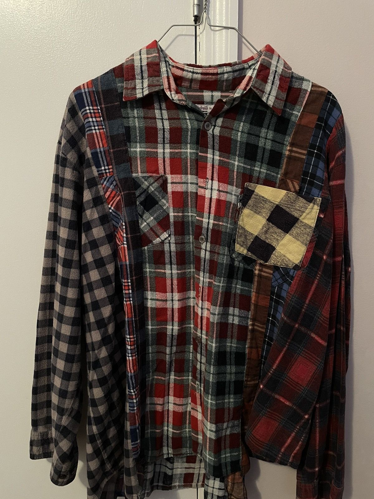 Needles Rebuild by Needles 7 Cut Flannel Shirt | Grailed