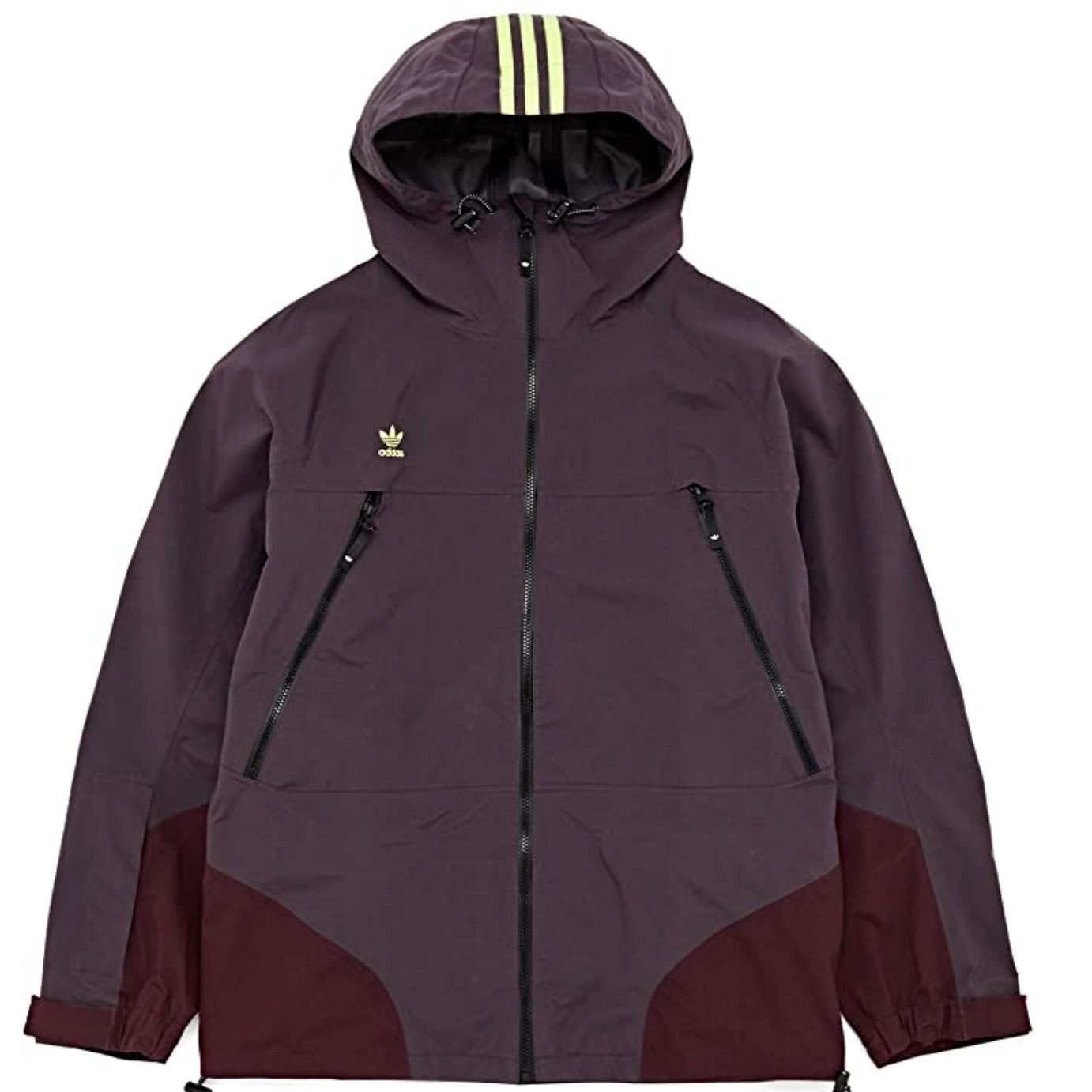 Adidas NEW 3-LAYER 20K JACKET Mineral Red / Maroon / Signal Green | Grailed