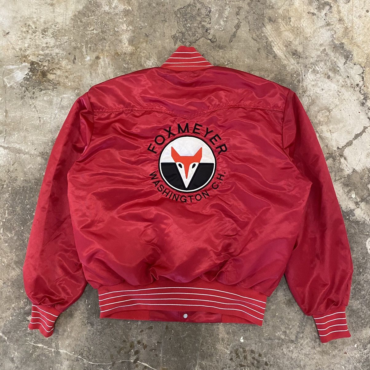 Vintage Vintage 80-90's Debbie Gragg Foxmeyer Bomber | Grailed