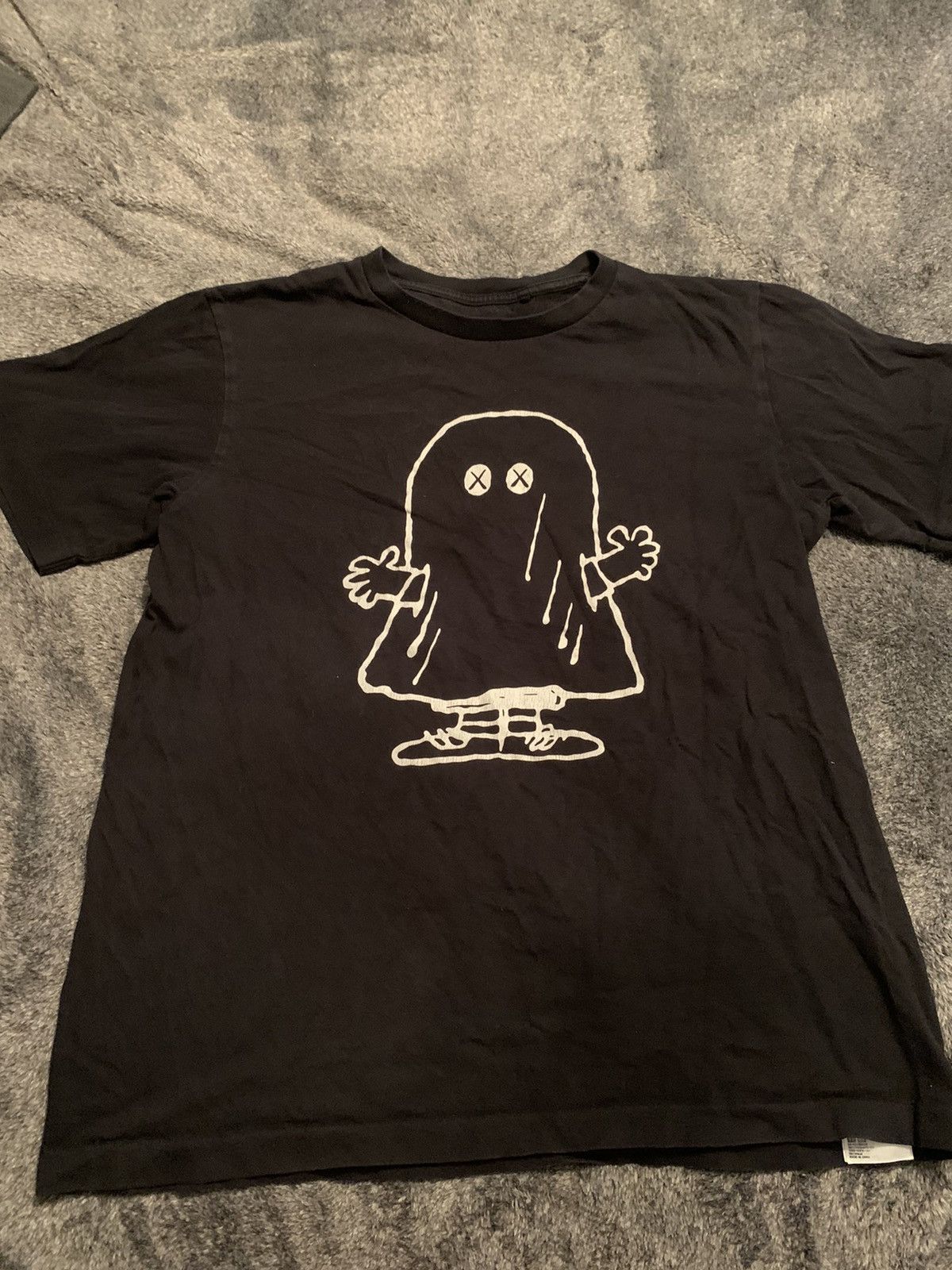 Uniqlo Kaws Uniqlo Ghost Peanuts Tee Shirt | Grailed