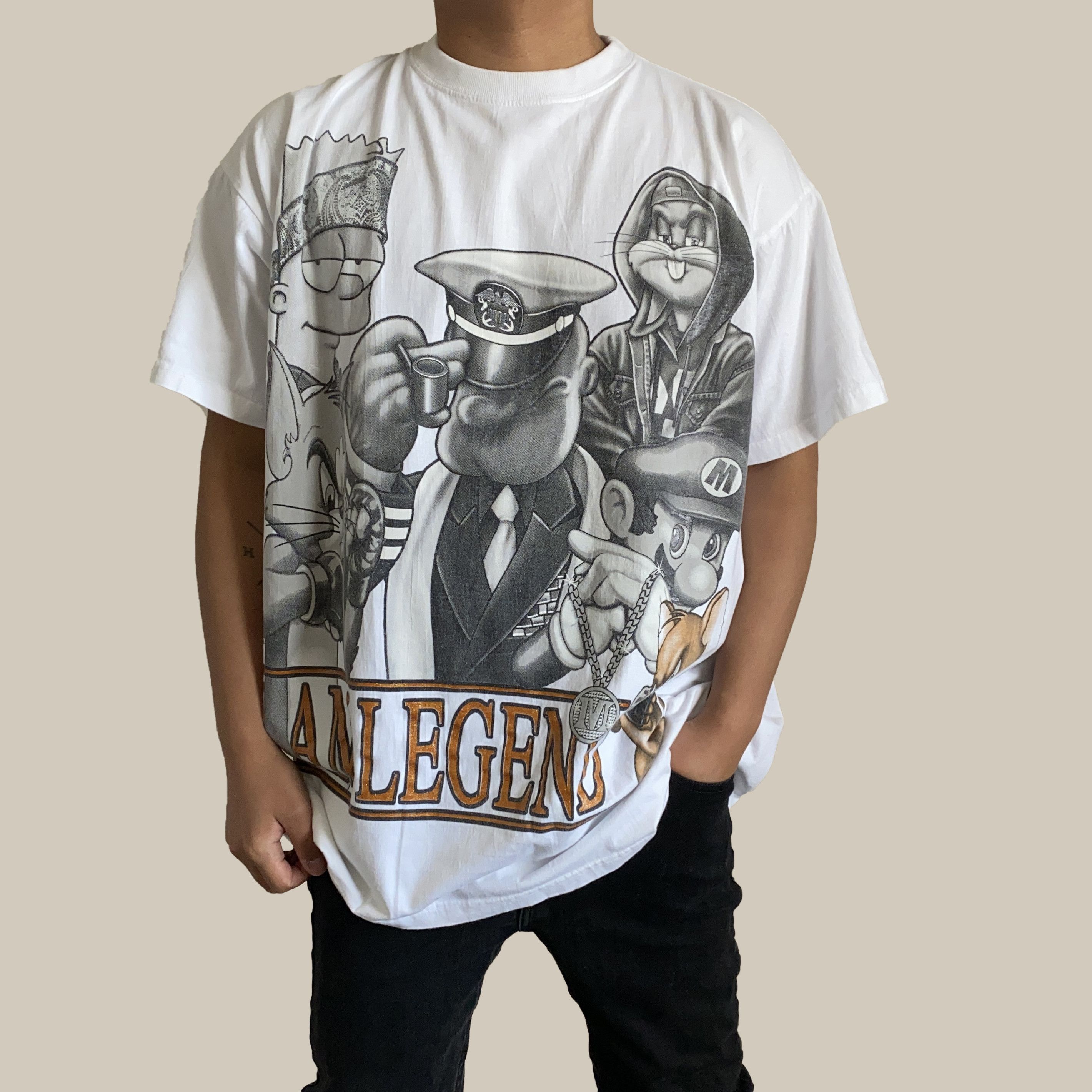 Other I Am Legend Popeye , bart Simpson, Bugs Bunny, Mario | Grailed