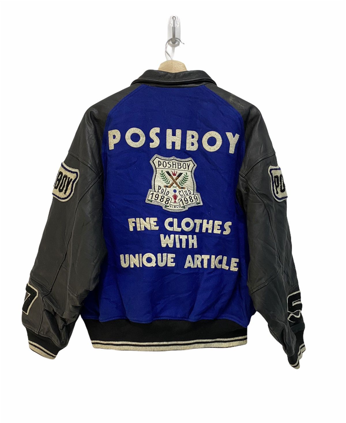 Varsity Jacket × Vintage Posh Boy Varsity Jacket Vintage | Grailed