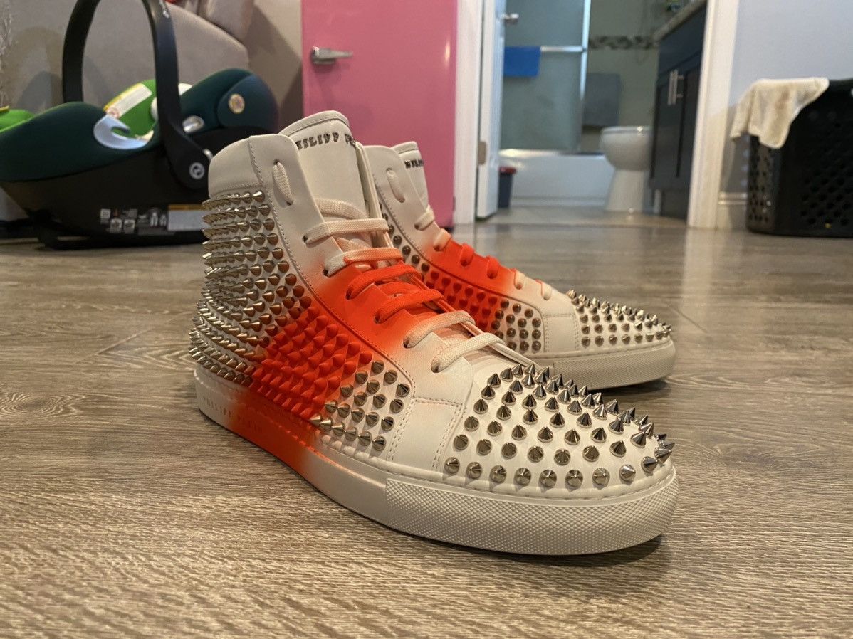 Philipp Plein Philipp plein spikes sneaker | Grailed