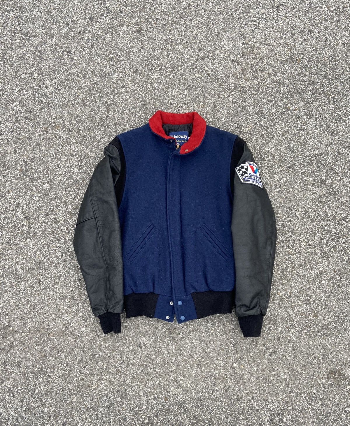 Streetwear × Vintage Vinatge Racing Varsity Jacket | Grailed