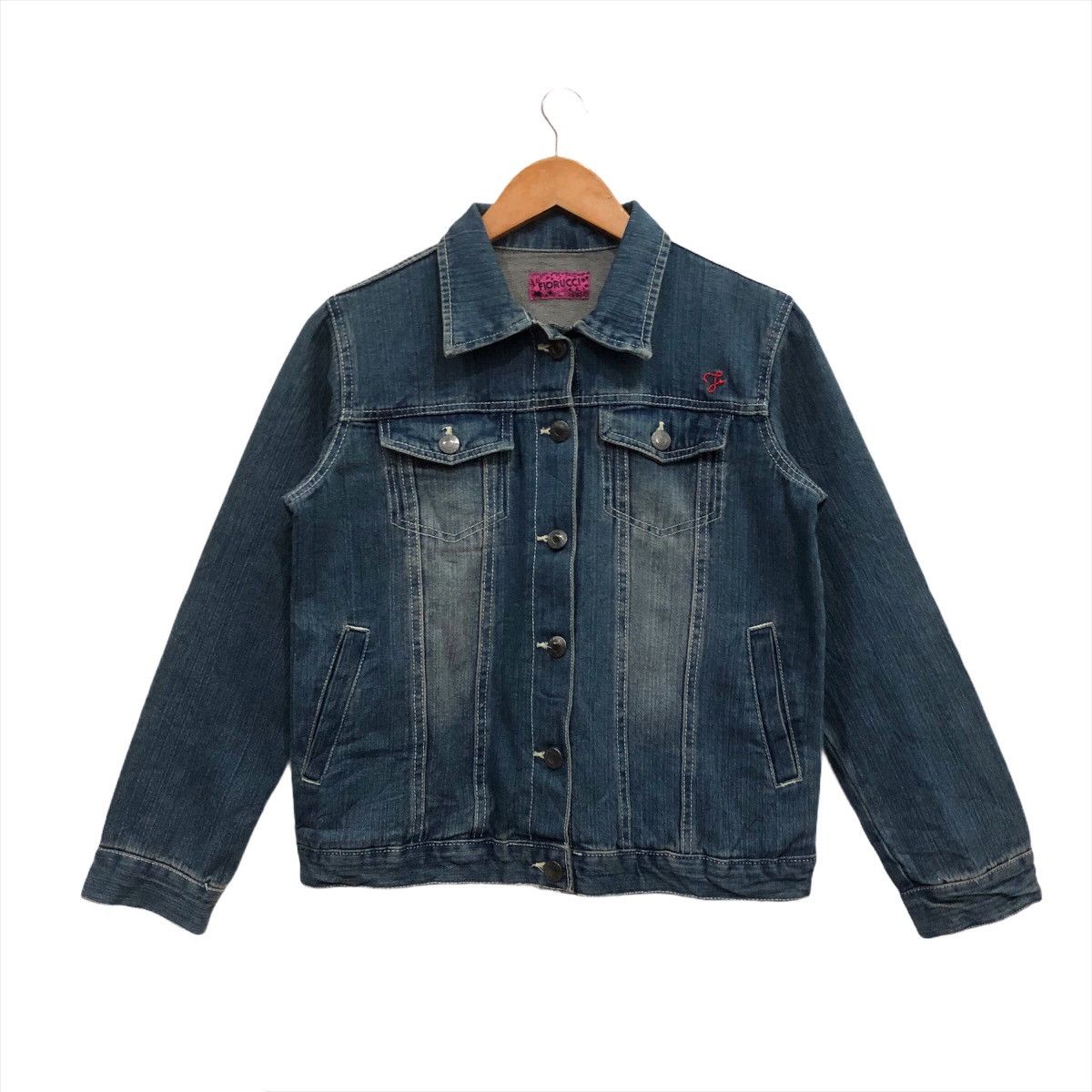 Denim Jacket × Fiorucci × Vintage FIORUCCI Denim Jacket Women M | Grailed