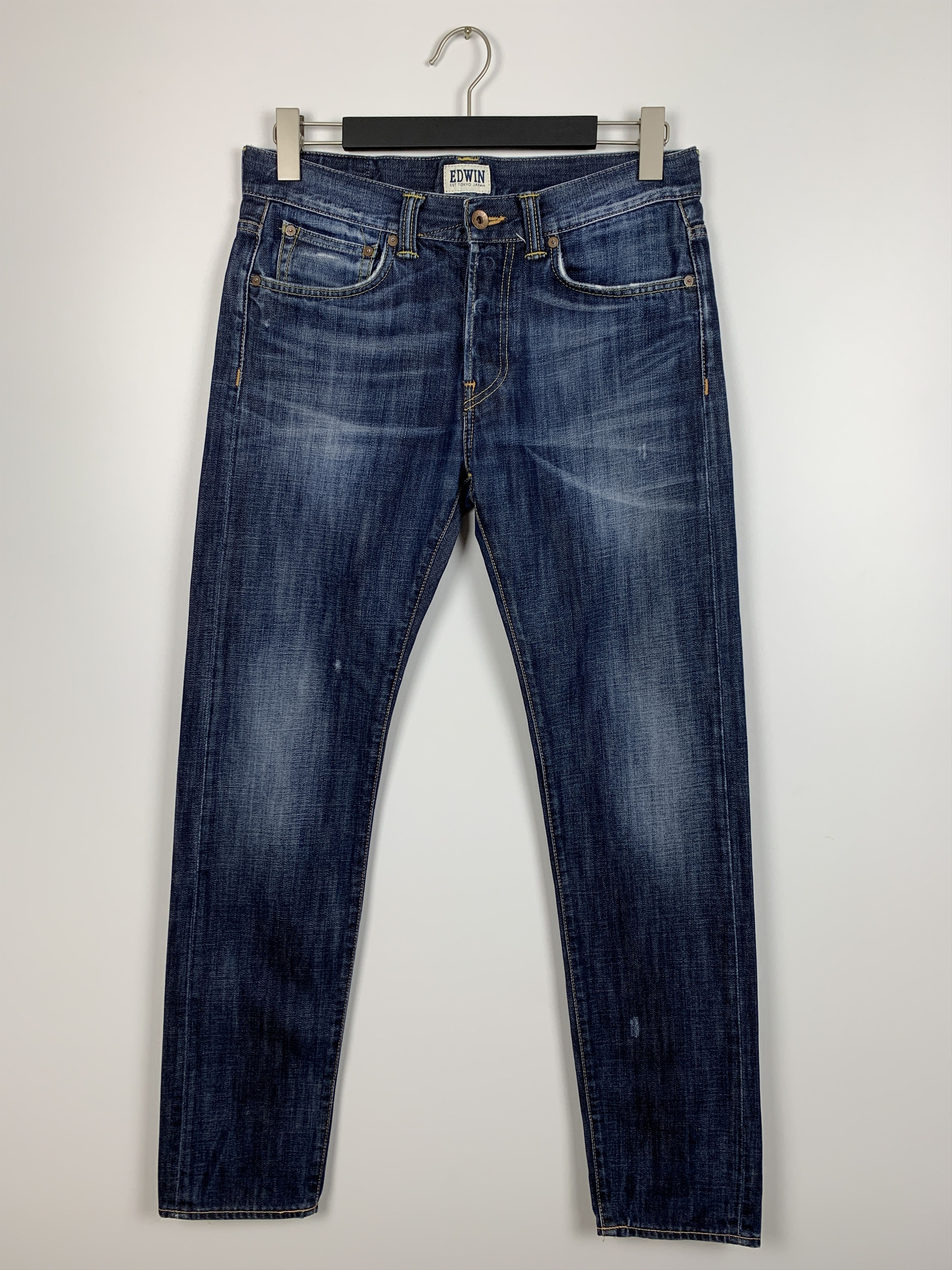 Edwin Men's Edwin Jeans ED 80 Slim Tapered Blue Size 31x32 | Grailed