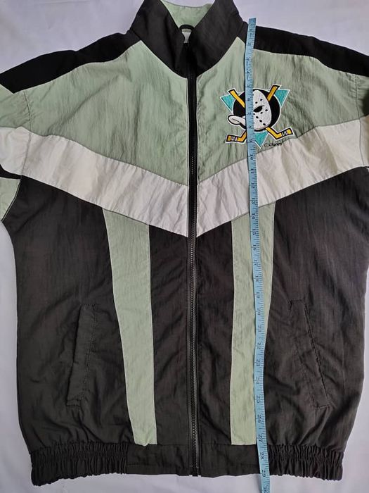 NHL VTG Mighty Ducks Color Block Jacket Rare Players Collection | Grailed
