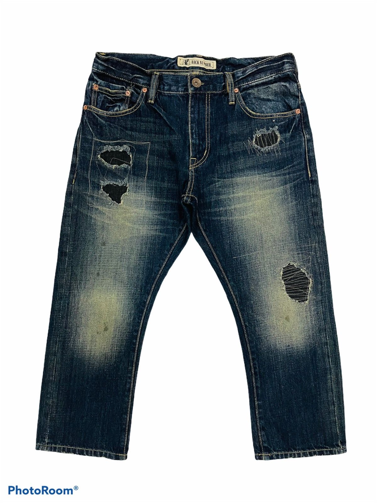 Distressed Denim × Japanese Brand × Streetwear Rare!!! Distressed ...