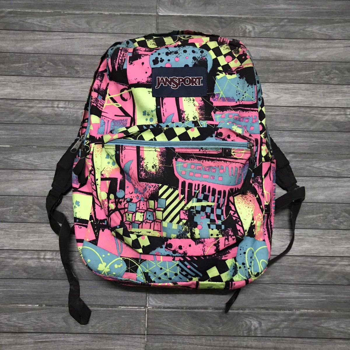 Jansport × Vintage Multicolour JANSPORT backpack | Grailed