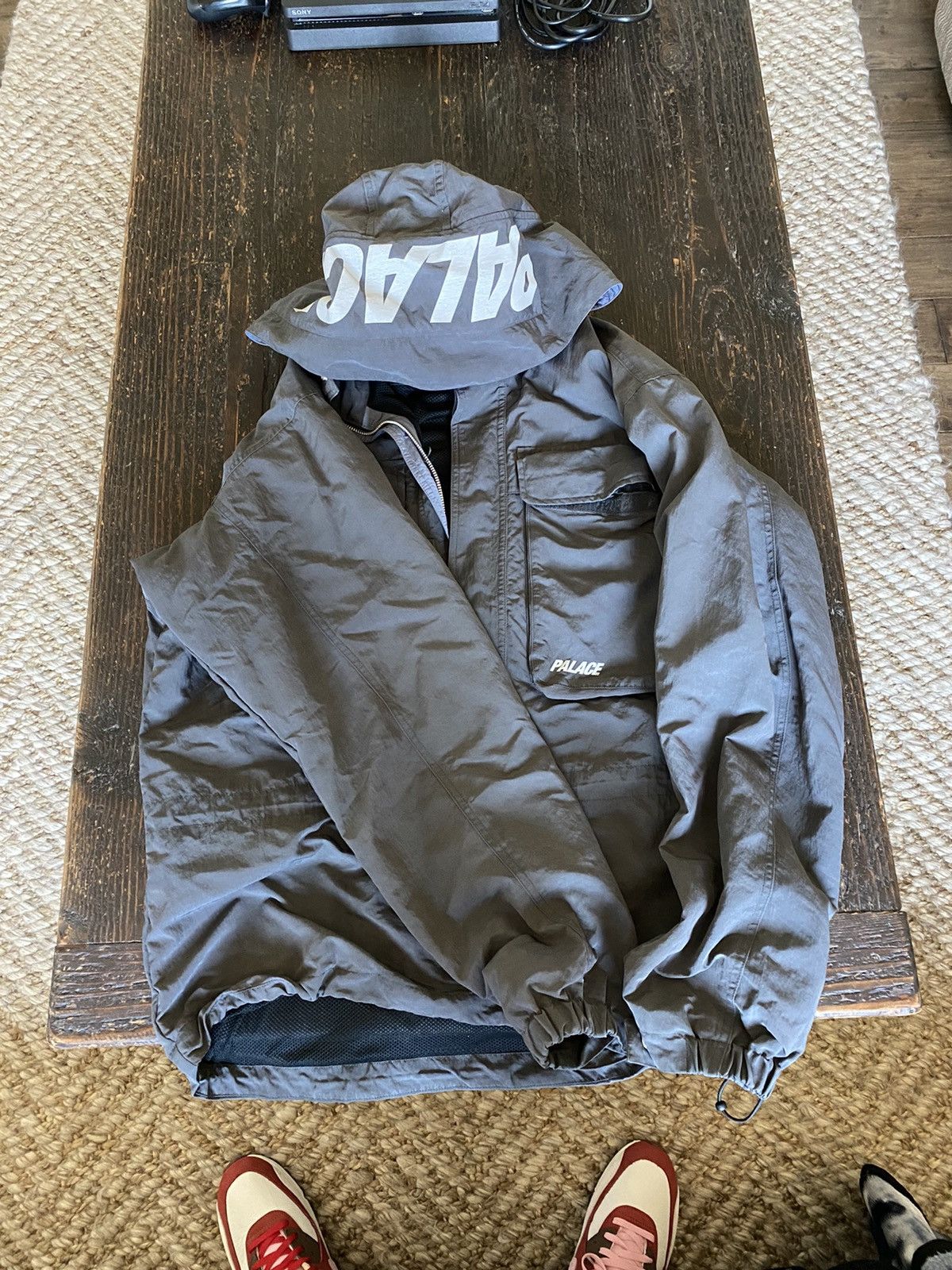 Palace Palace Bello Jacket Dark Gray | Grailed