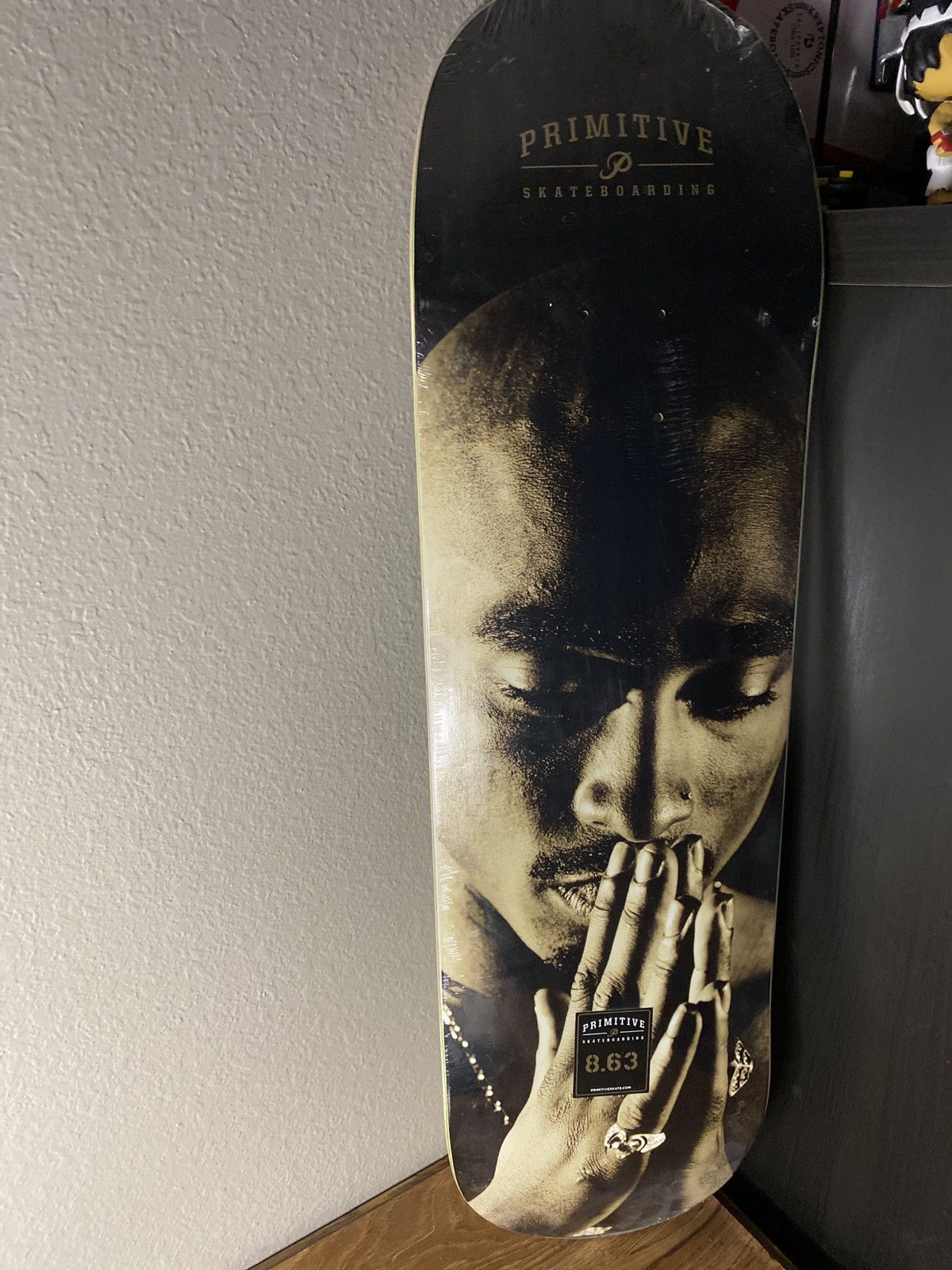 Primitive Primitive x Tupac Shakur skate deck | Grailed