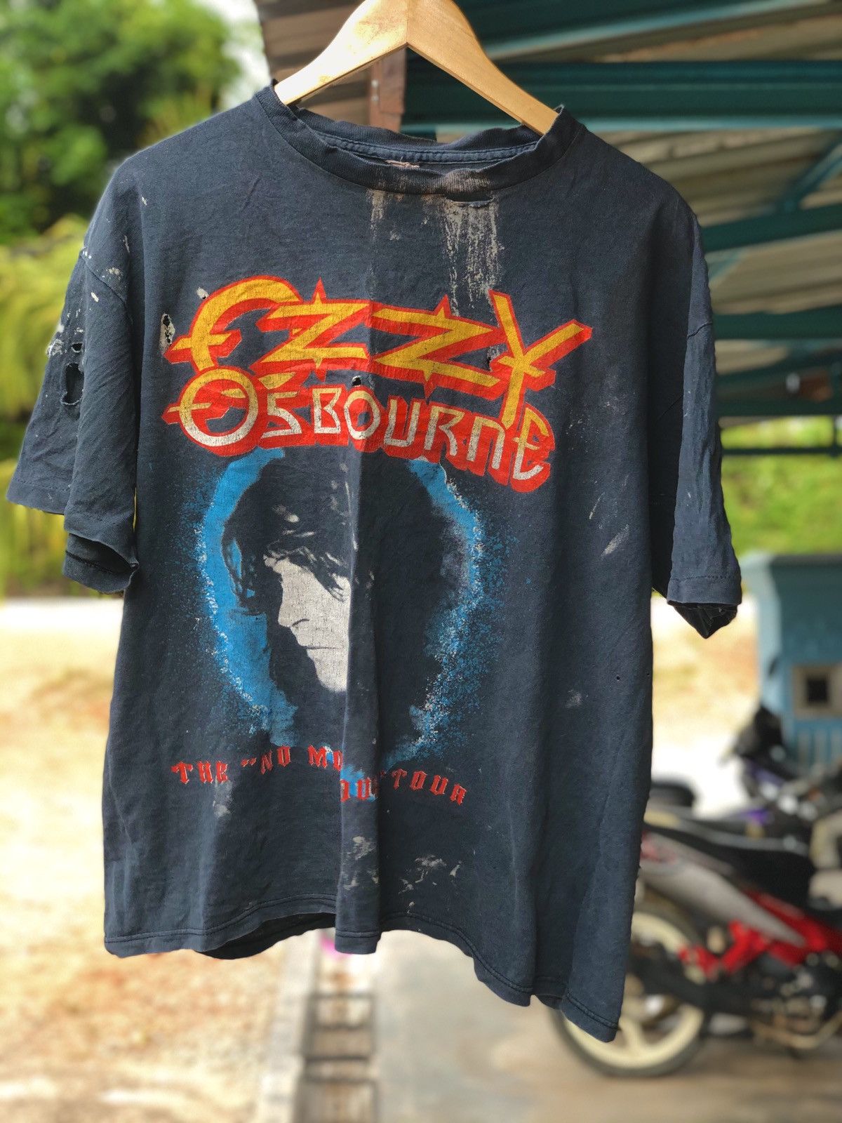 Band Tees × Streetwear × Vintage Vintage ozzy osbourne distressed | Grailed