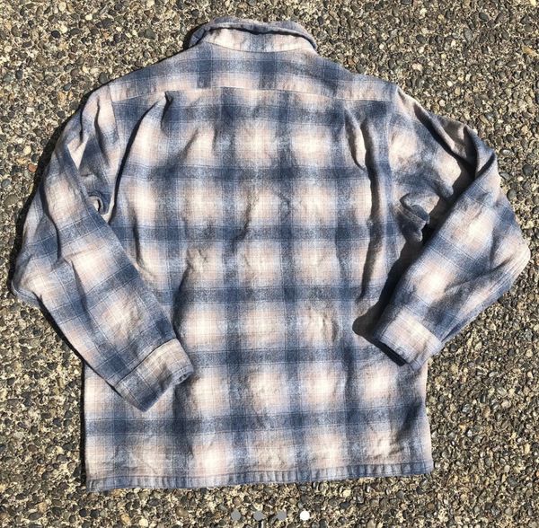 Pendleton Vintage Shadow Plaid Wool Flannel | Grailed