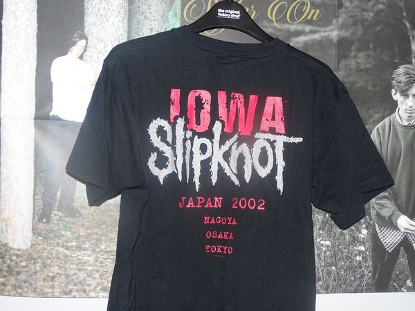 Slipknot SLIPKNOT IOWA 2001 JAPAN TOUR SHIRT | Grailed