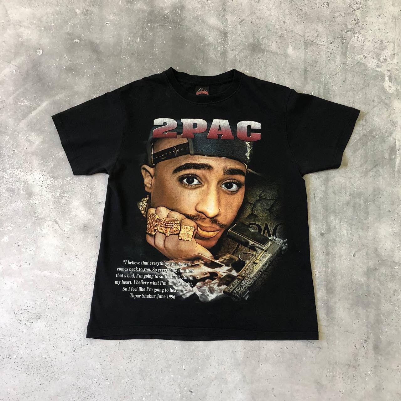 Band Tees × Rap Tees × Vintage 2pac tupac vintage tee bootleg t shirt ...