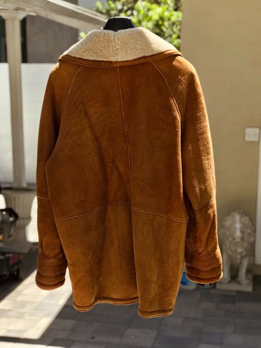Bally Bally Shearling Coat Tan Sheepskin Leather | Grailed