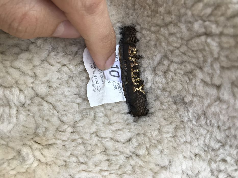 Bally Bally Shearling Coat Tan Sheepskin Leather | Grailed