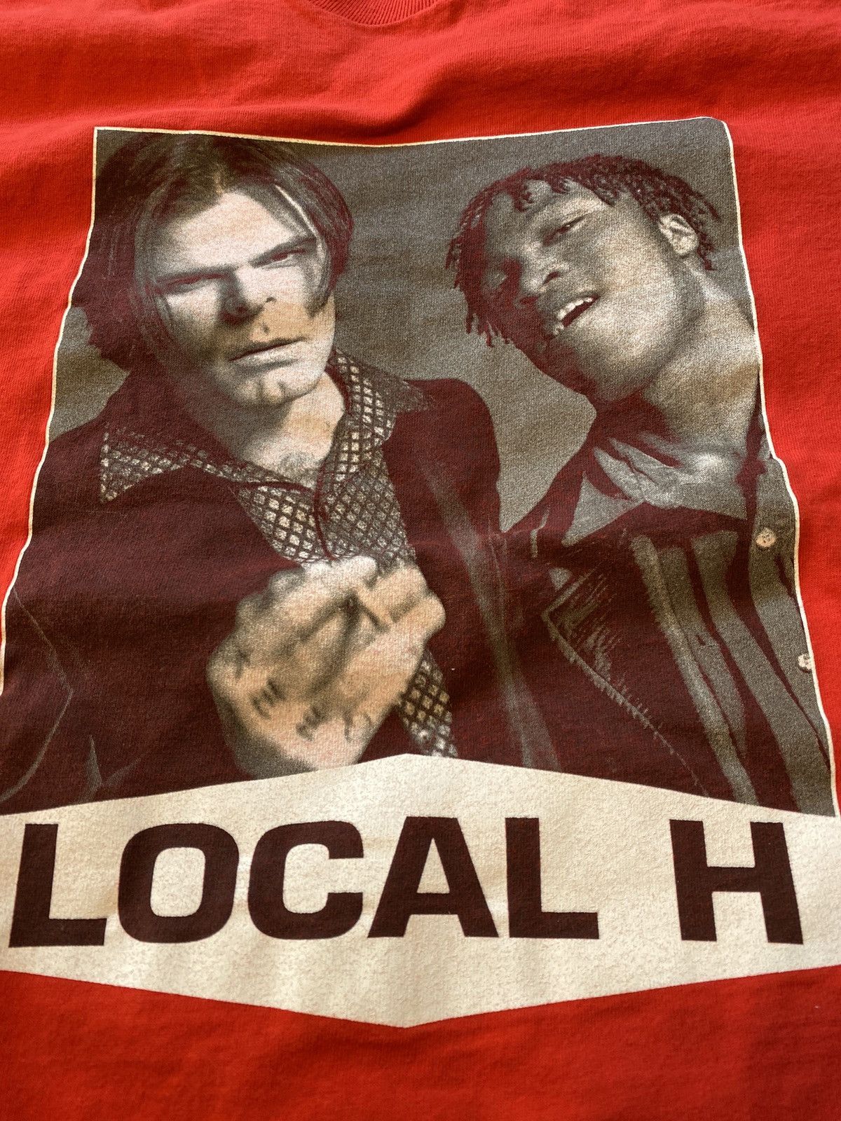 Vintage Vintage 1997 Local H tour T-shirt | Grailed