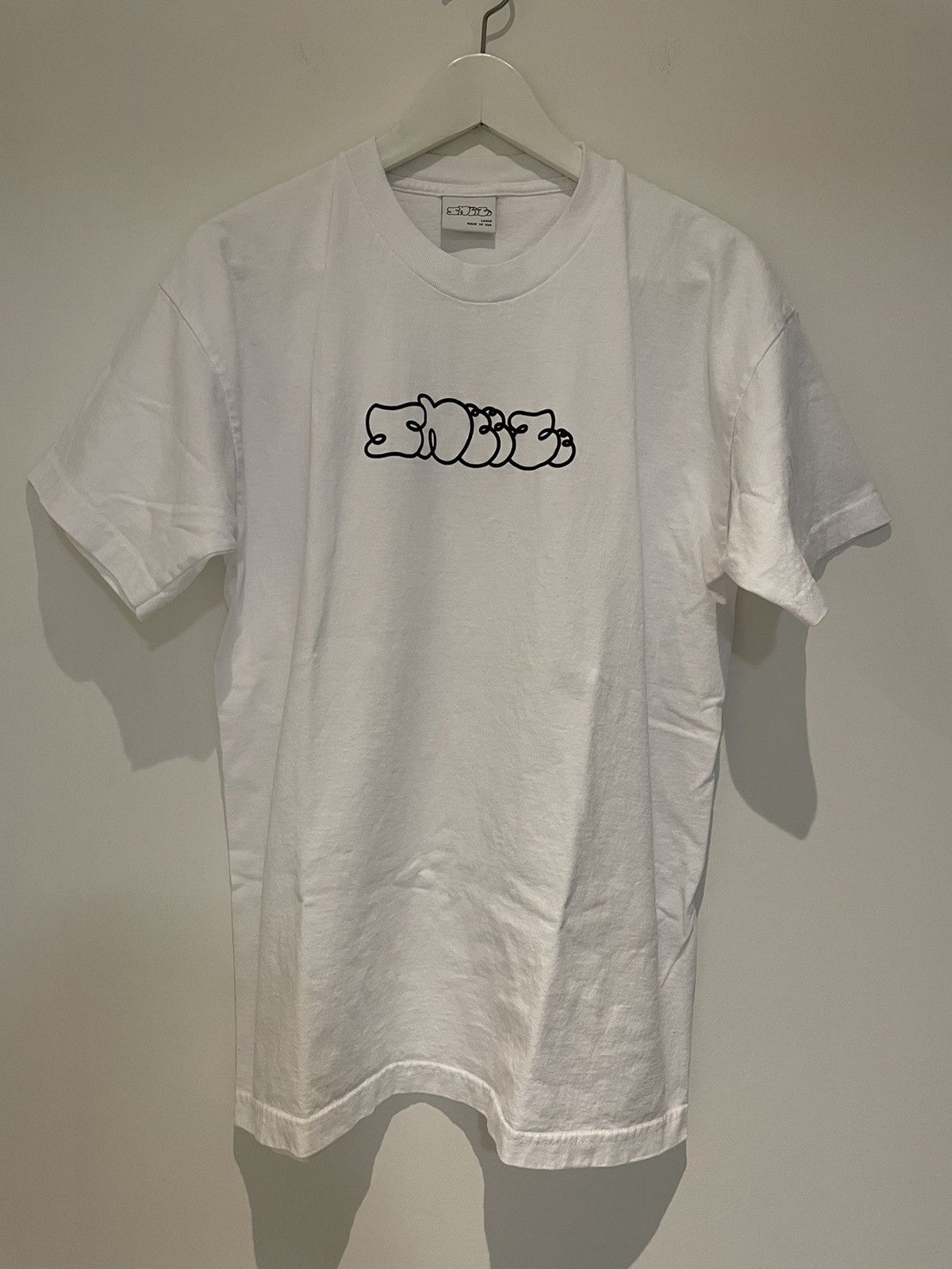 Sneeze Magazine Sneeze Logo Tee White/Black | Grailed