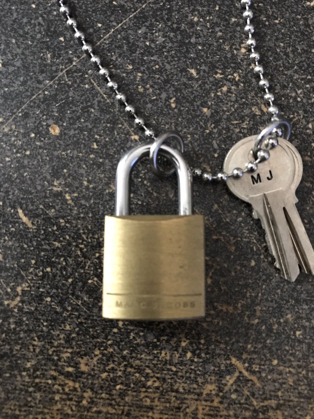 Marc Jacobs Padlock Necklace | Grailed