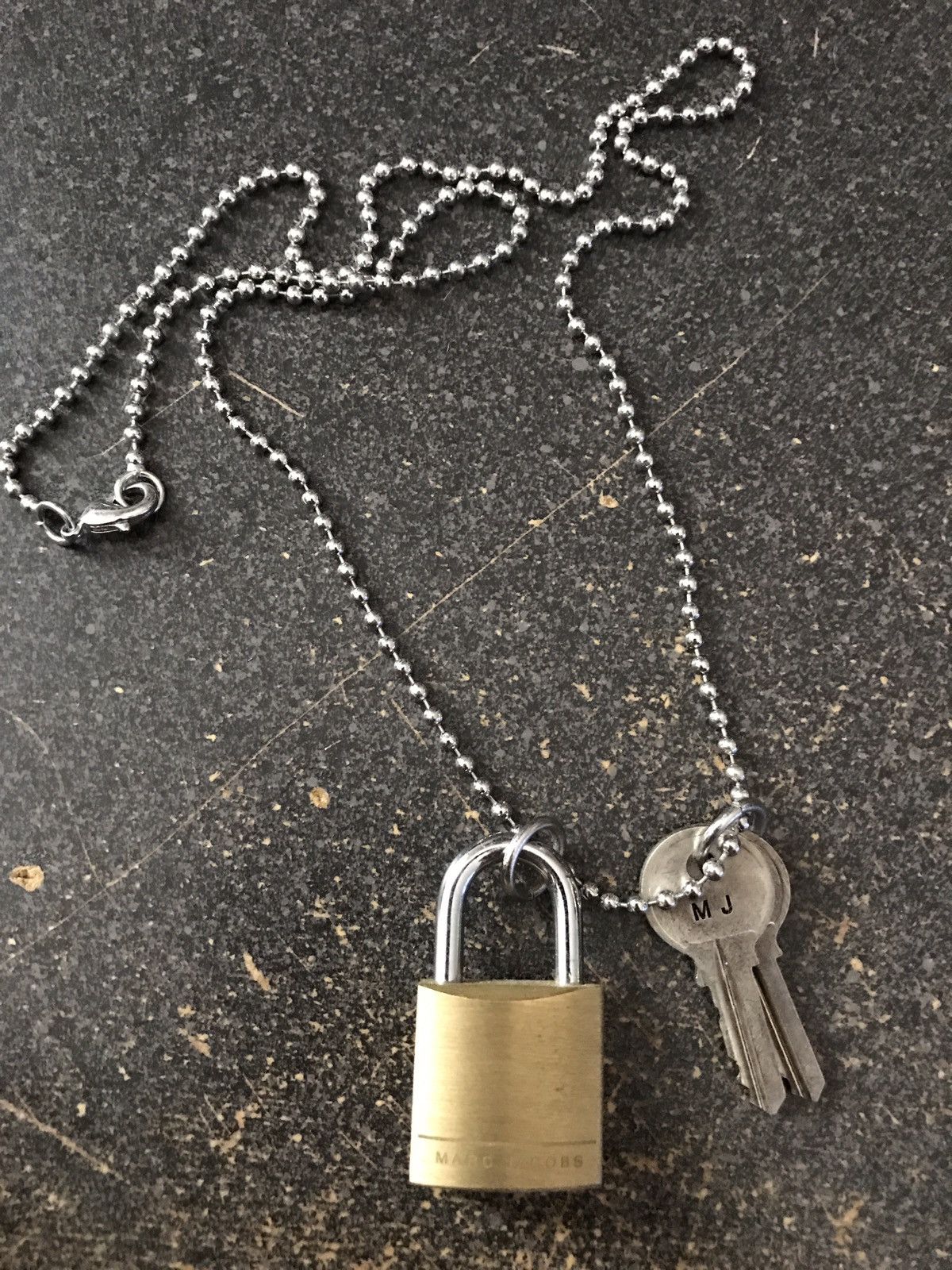 Marc Jacobs Padlock Necklace | Grailed