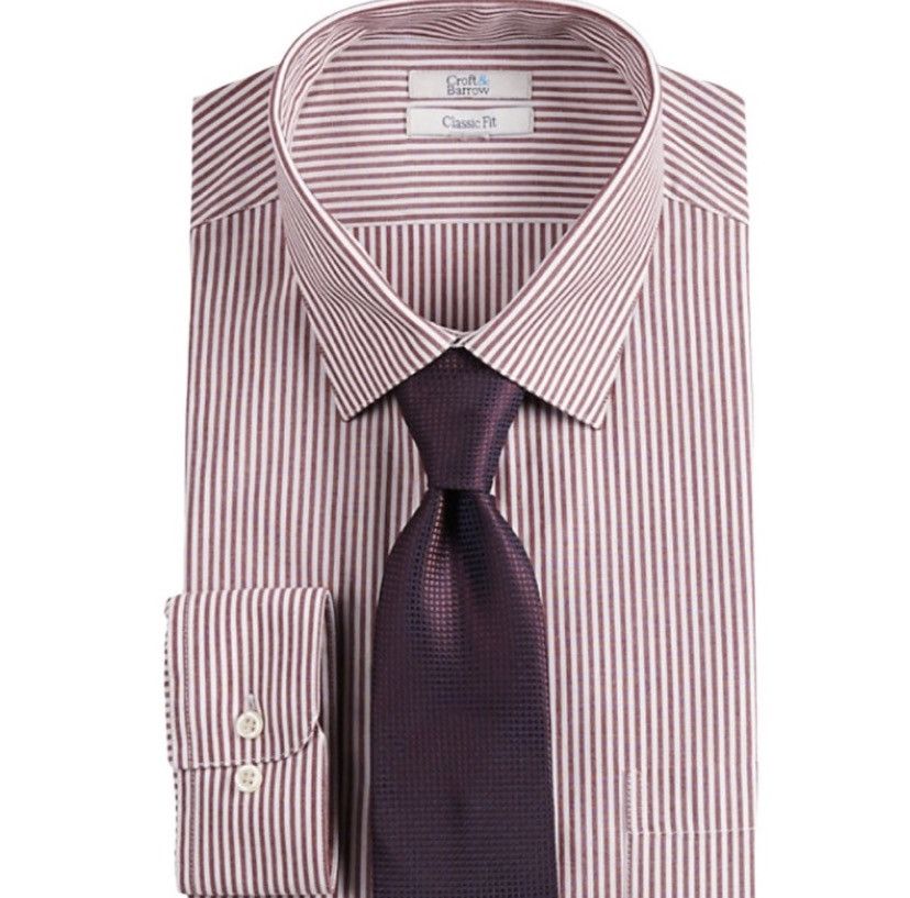 Croft & Barrow Croft & Barrow shirt and tie set - 17/17.5 - 36/37 | Grailed