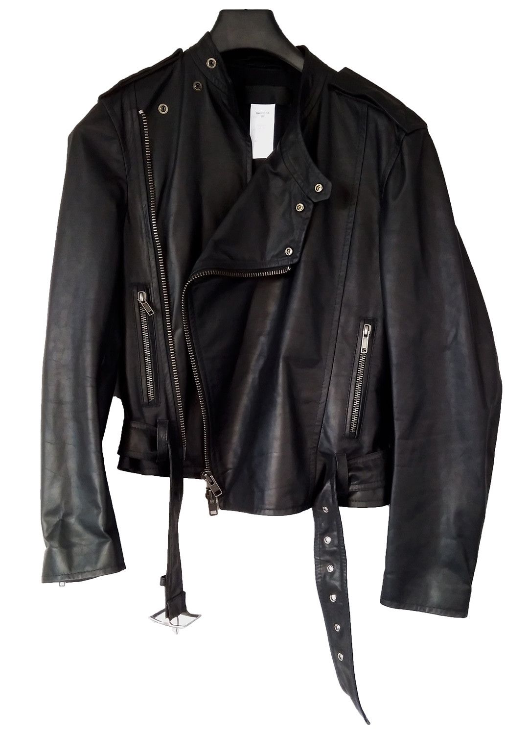 Haider Ackermann 85% OFF-HAIDER ACKERMANN LAMBSKIN CROPPED BIKER JACKET- NEW | Grailed