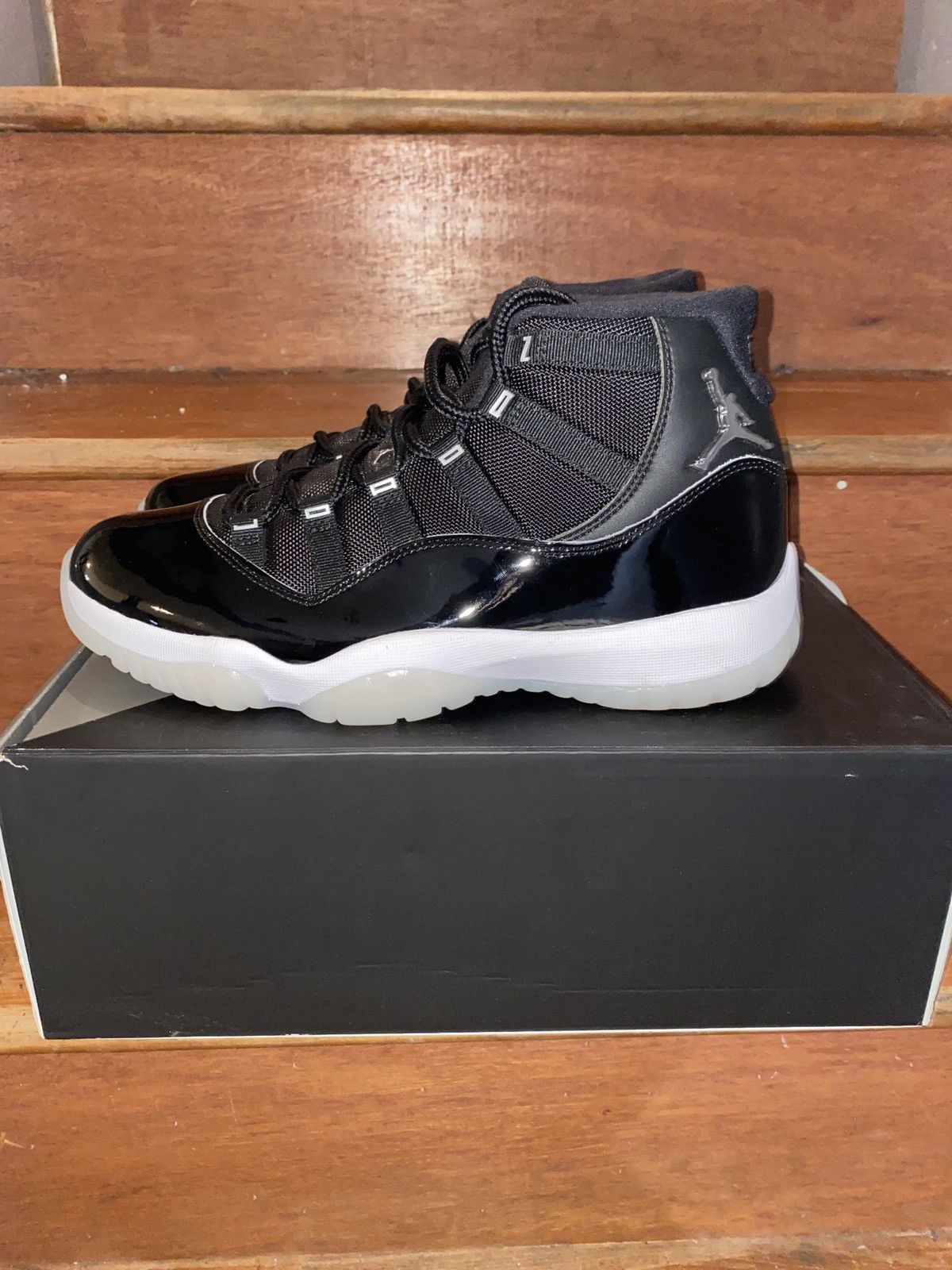 Jordan Brand Air Jordan 11 Retro Clear Black | Grailed