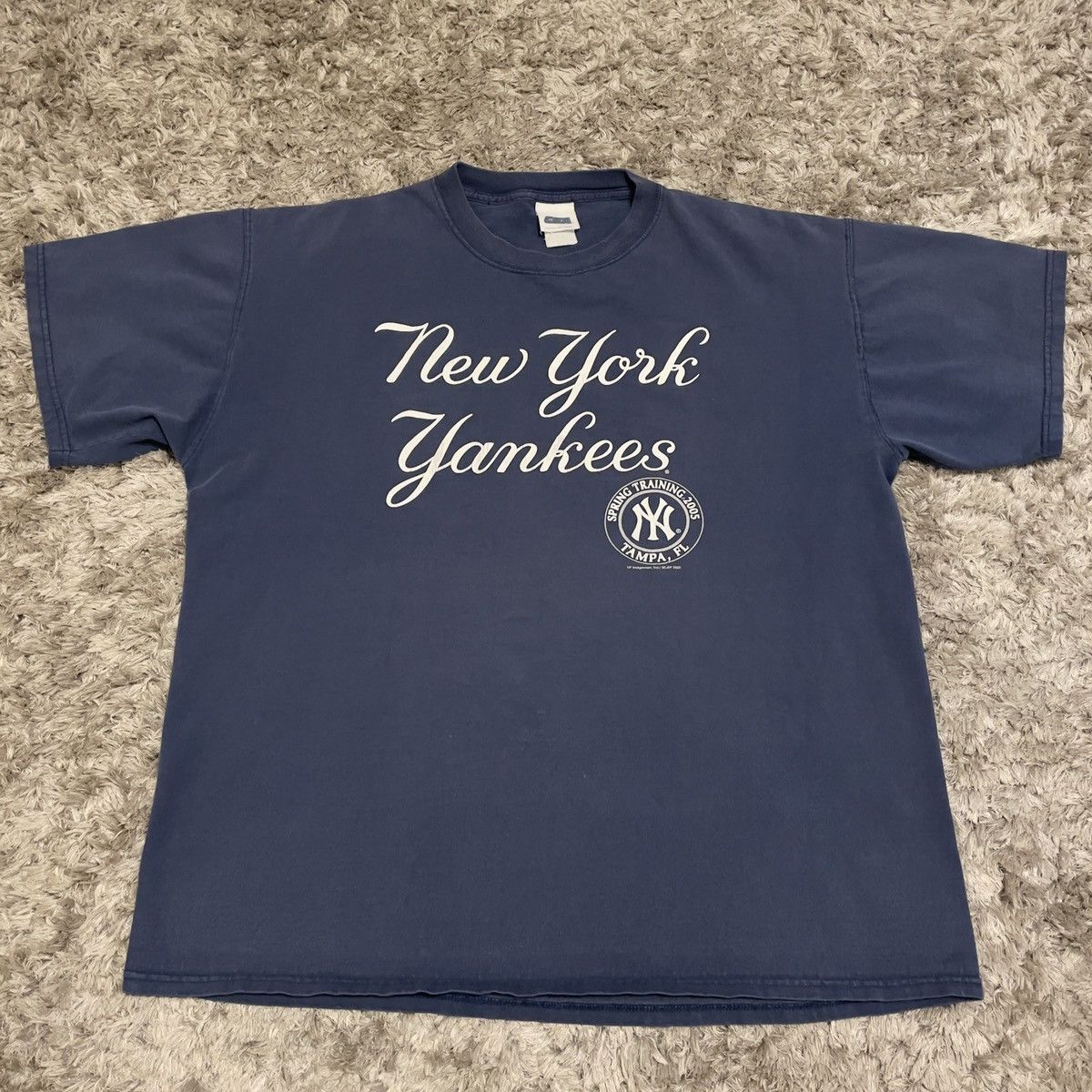 Vintage Vintage 2000s Y2K New York Yankees Spring Training MLB Shirt ...