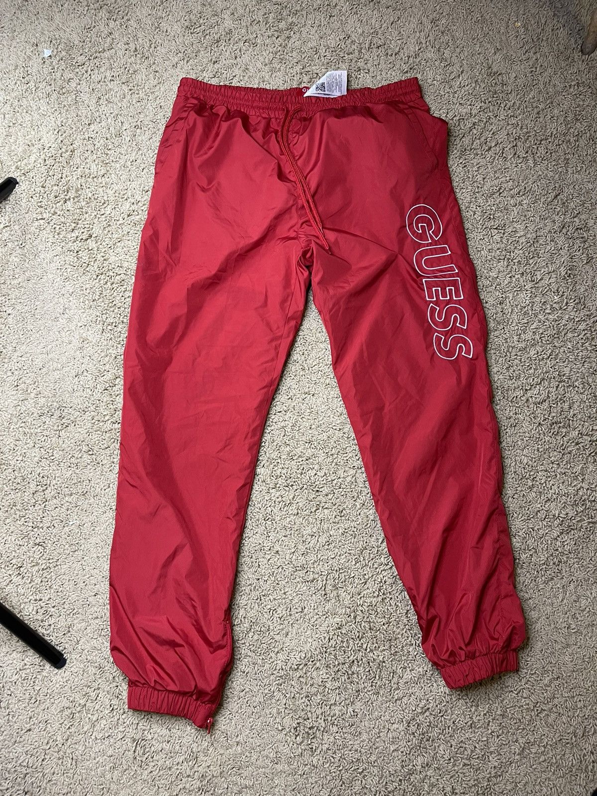 Guess Red GUESS tracksuit pant | Grailed