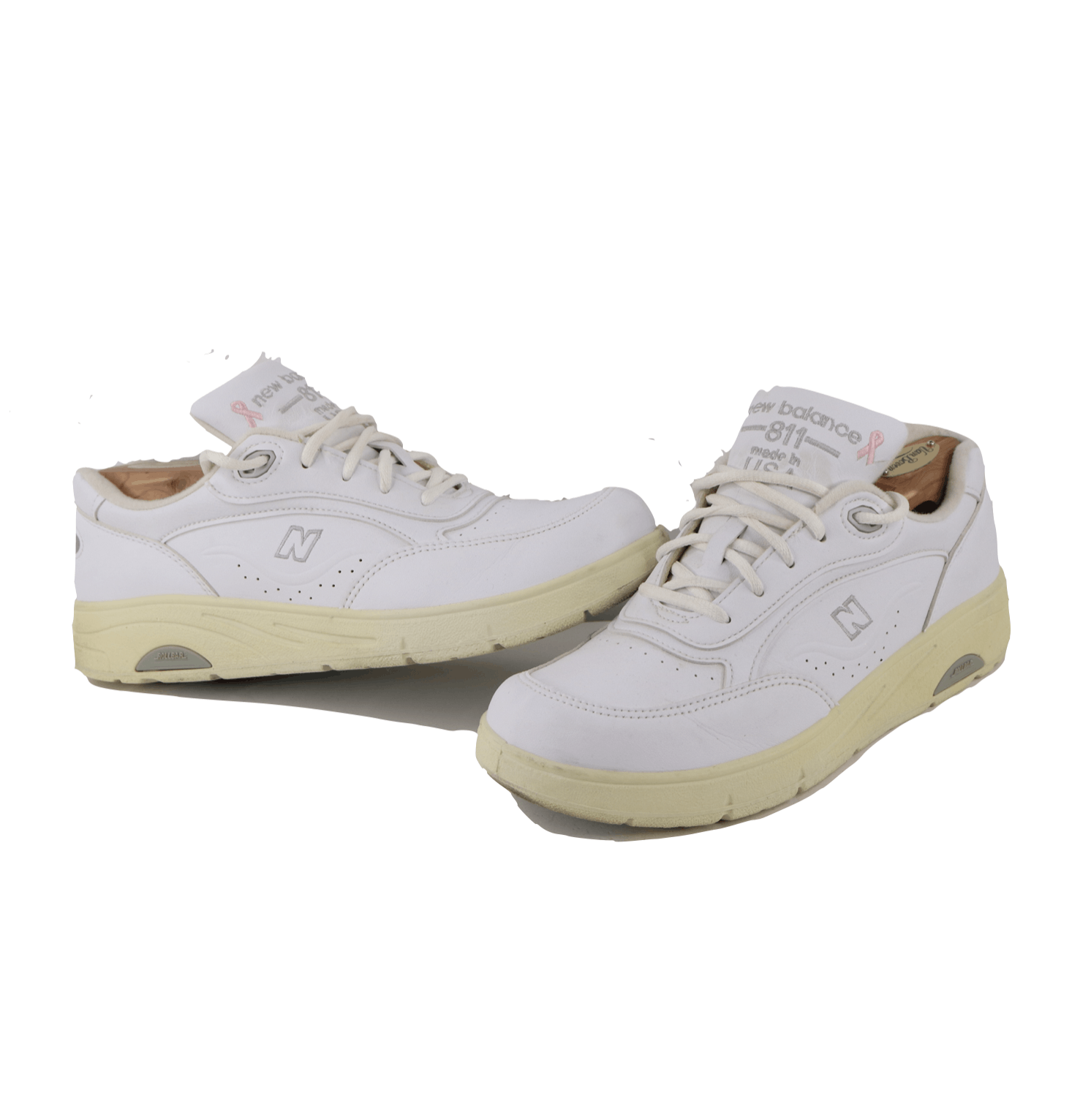 New Balance Vintage 90s New Balance 811 Leather Sneakers White USA Made ...