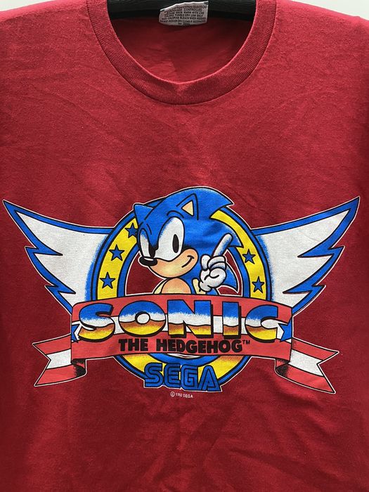 Vintage Vintage sonic the hedgehog ( sega ) tshirt | Grailed