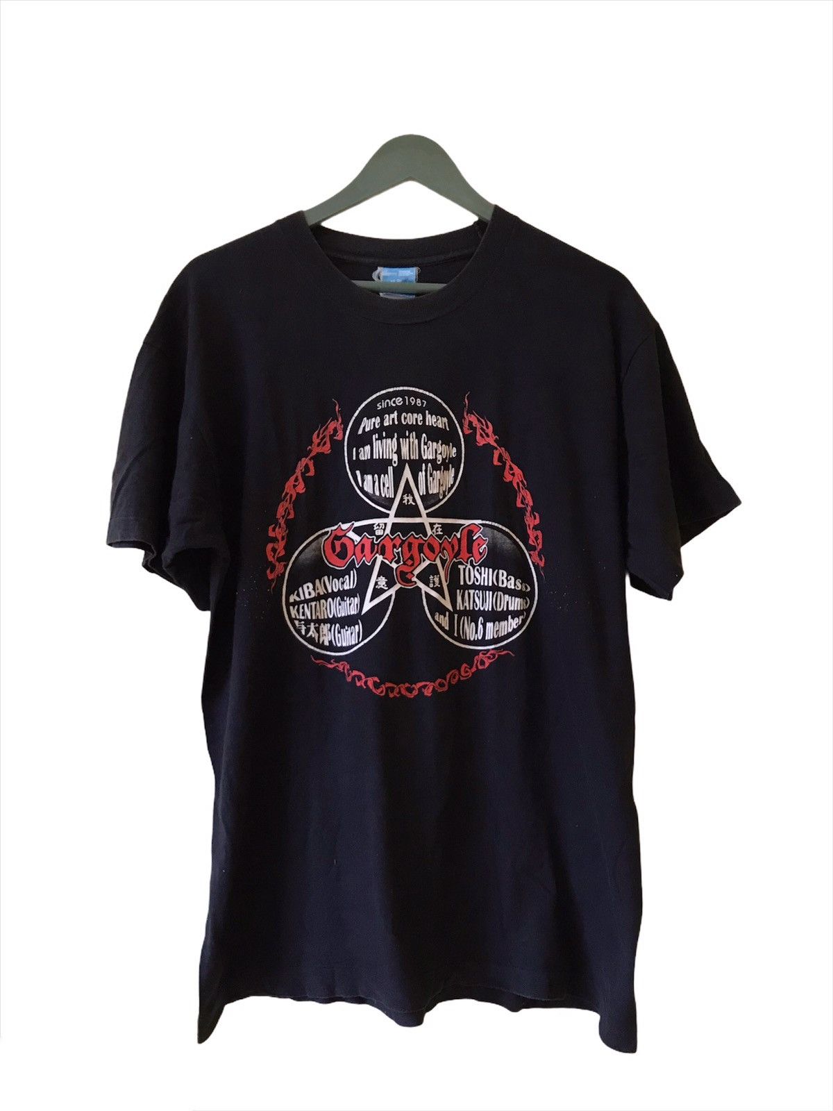 Band Tees × Fruit Of The Loom × Vintage Vintage Gargoyle Band Tee | Grailed