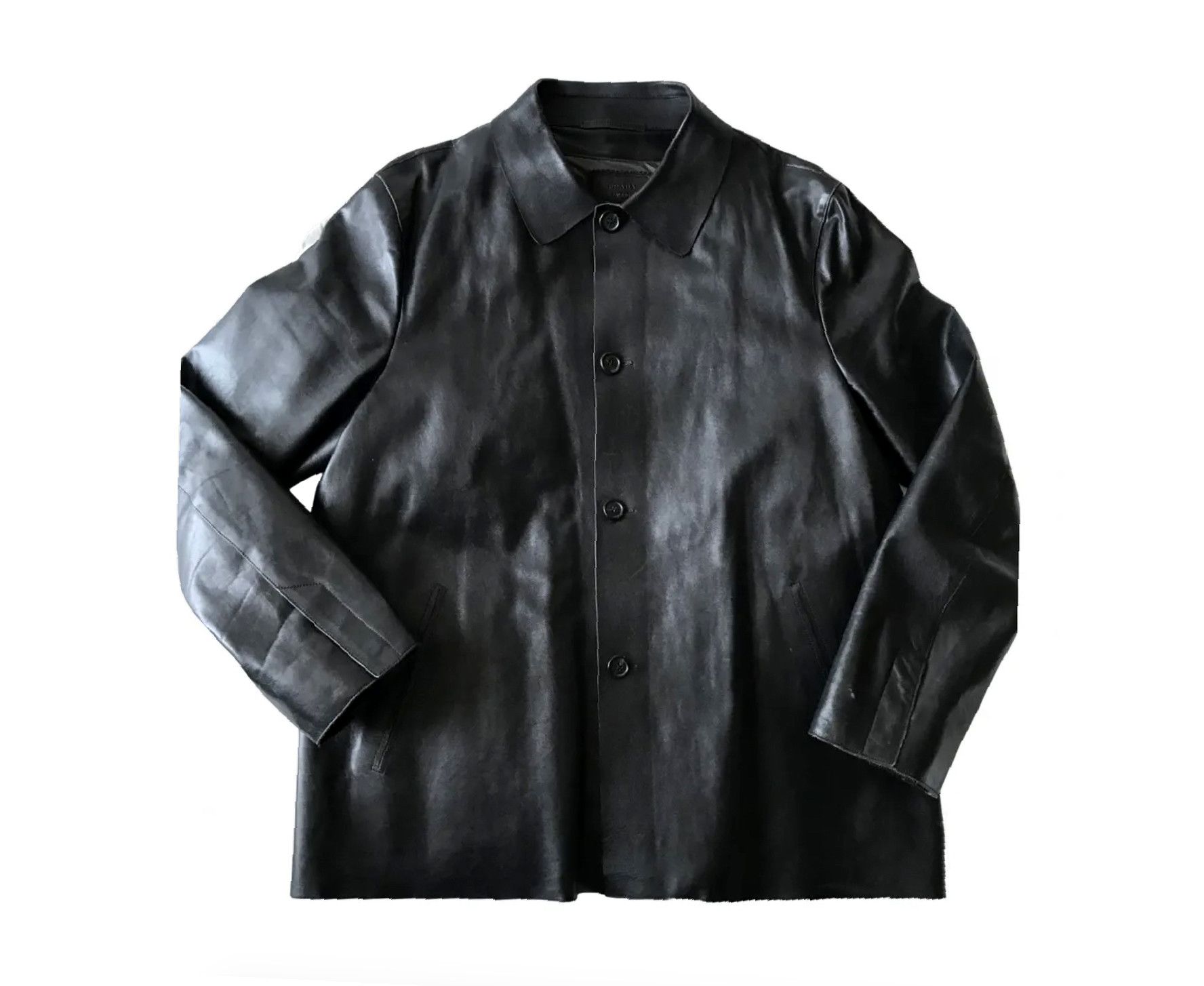 Prada Prada Nappa Leather Jacket | Grailed