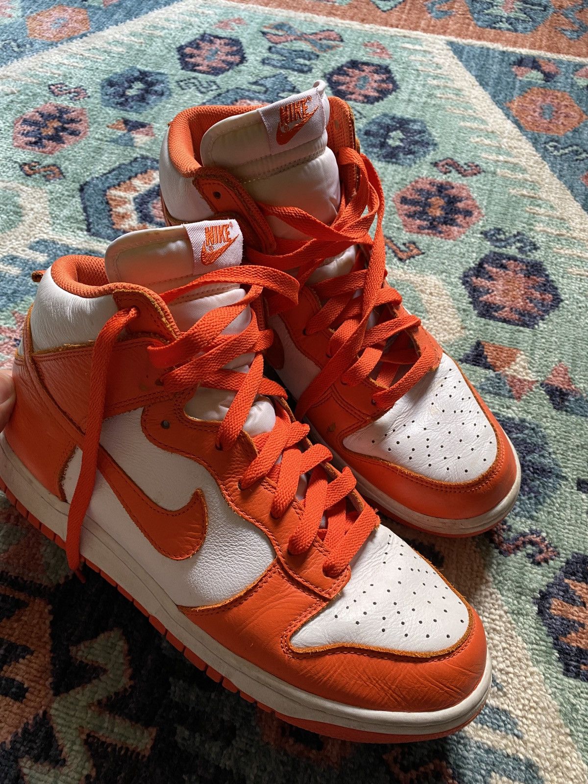 Nike Dunk High Retro QS Syracuse 2016 🍊 | Grailed