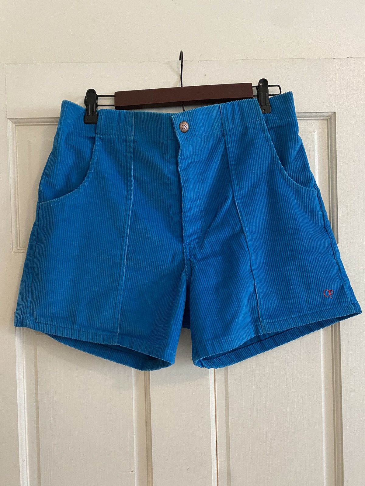 Ocean Pacific Vintage OP Corduroy Shorts, Teal | Grailed