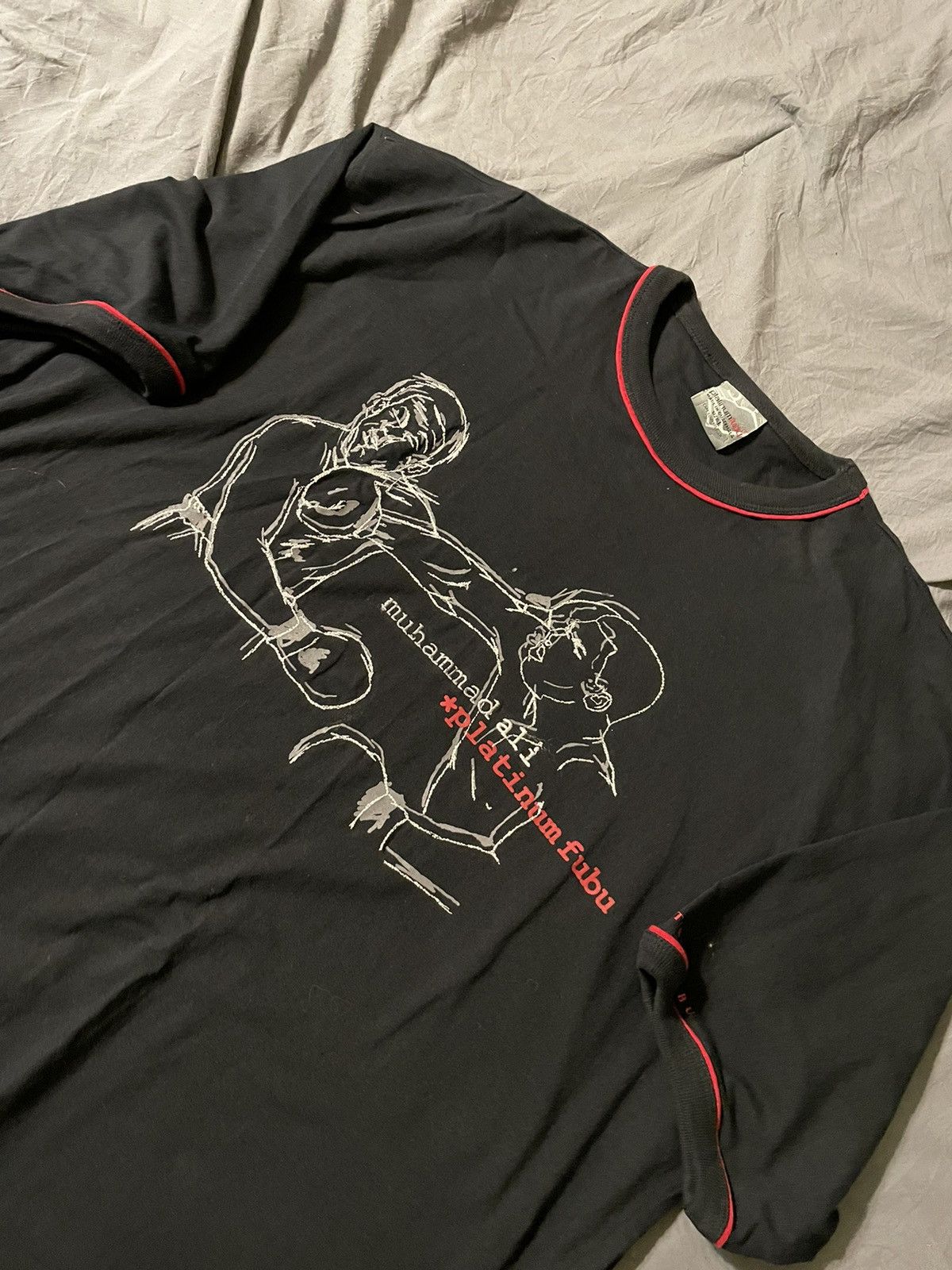 Fubu × Muhammad Ali × Vintage Platinum Fubu X Muhammad ali boxing ...