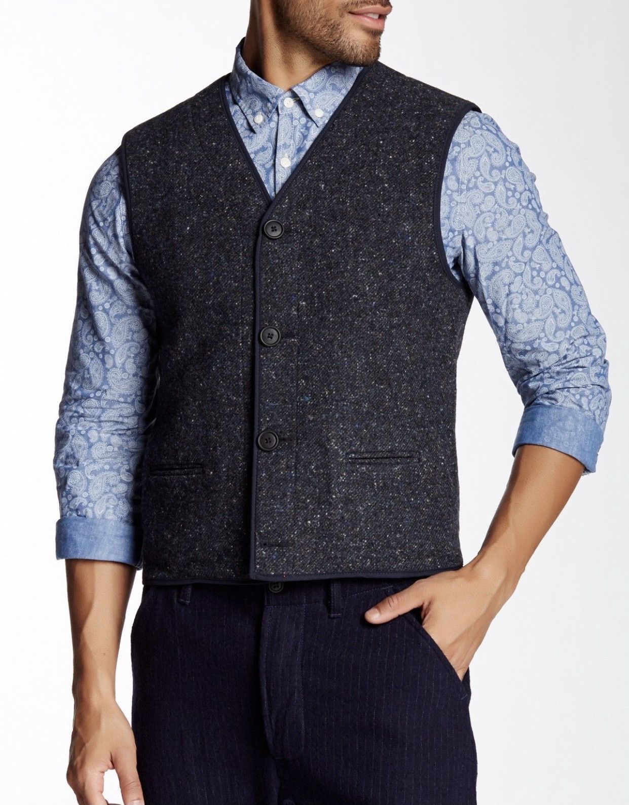 Common COMMON PEOPLE CHLORINE WAISTCOAT MADE IN ENGLAND | Grailed