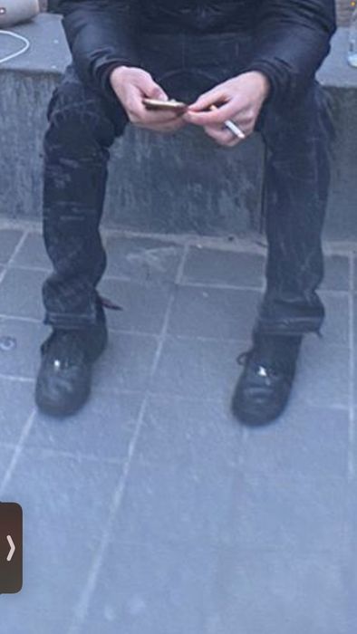 Vintage Punk crust spikes denim jeans | Grailed