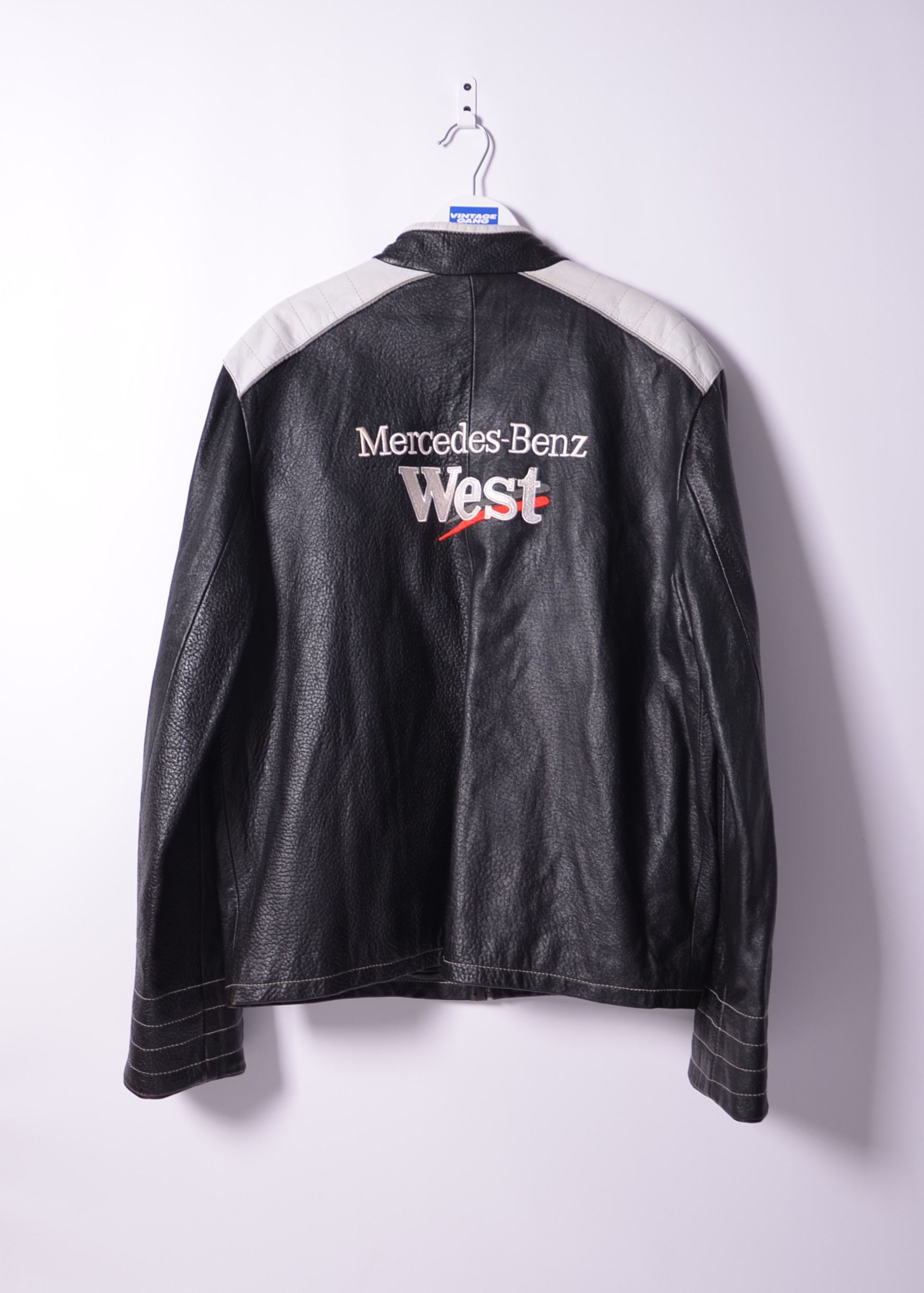Malcolm McLaren × Mercedes-Benz × Vintage Mercedes-Benz Leather jacket ...