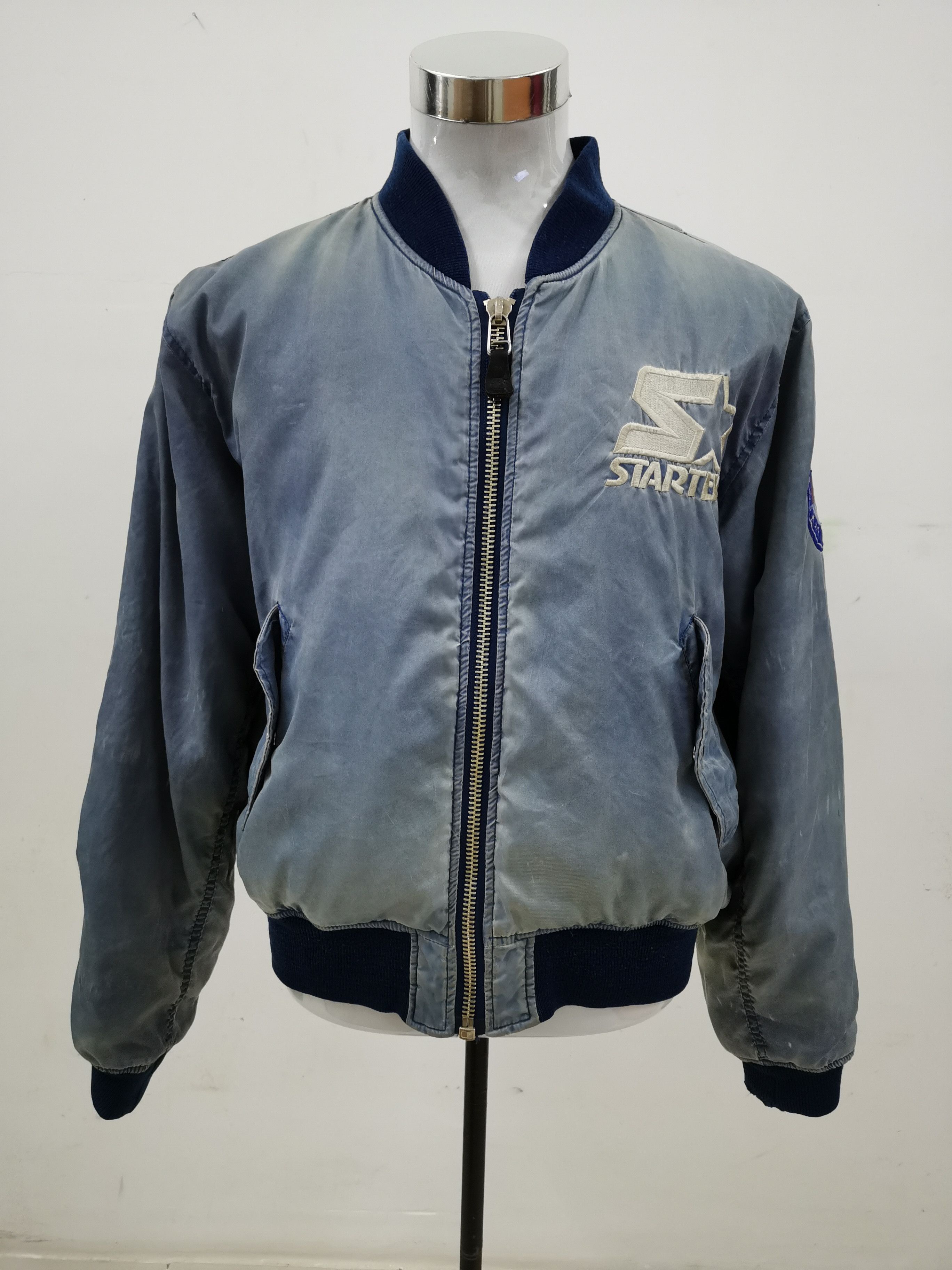 Made In Usa × Starter STARTER BOMBER JACKET USA REVERSIBLE SPORT DESIGN ...