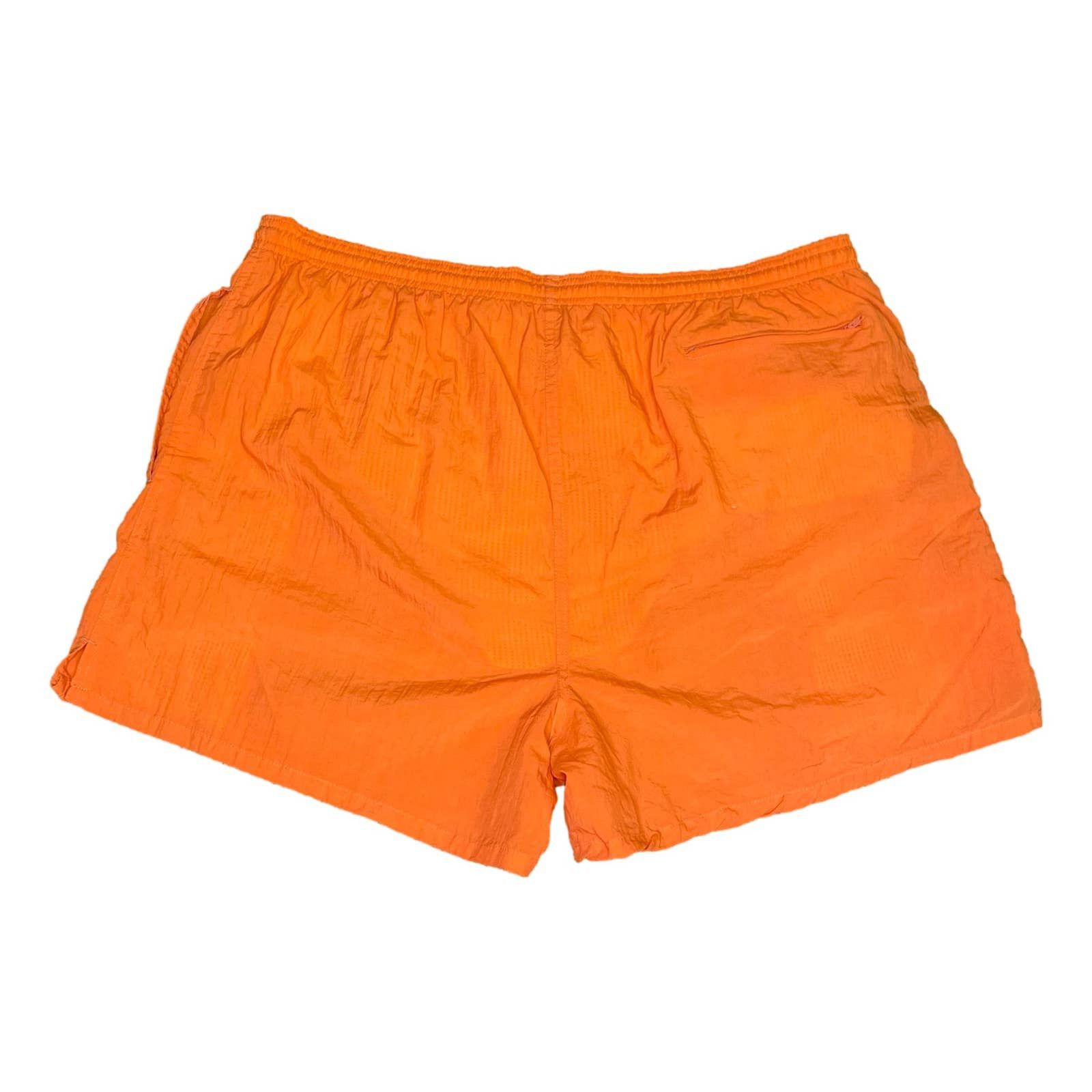 Champion Vintage 90s Champion Orange Logo Trunks | Grailed