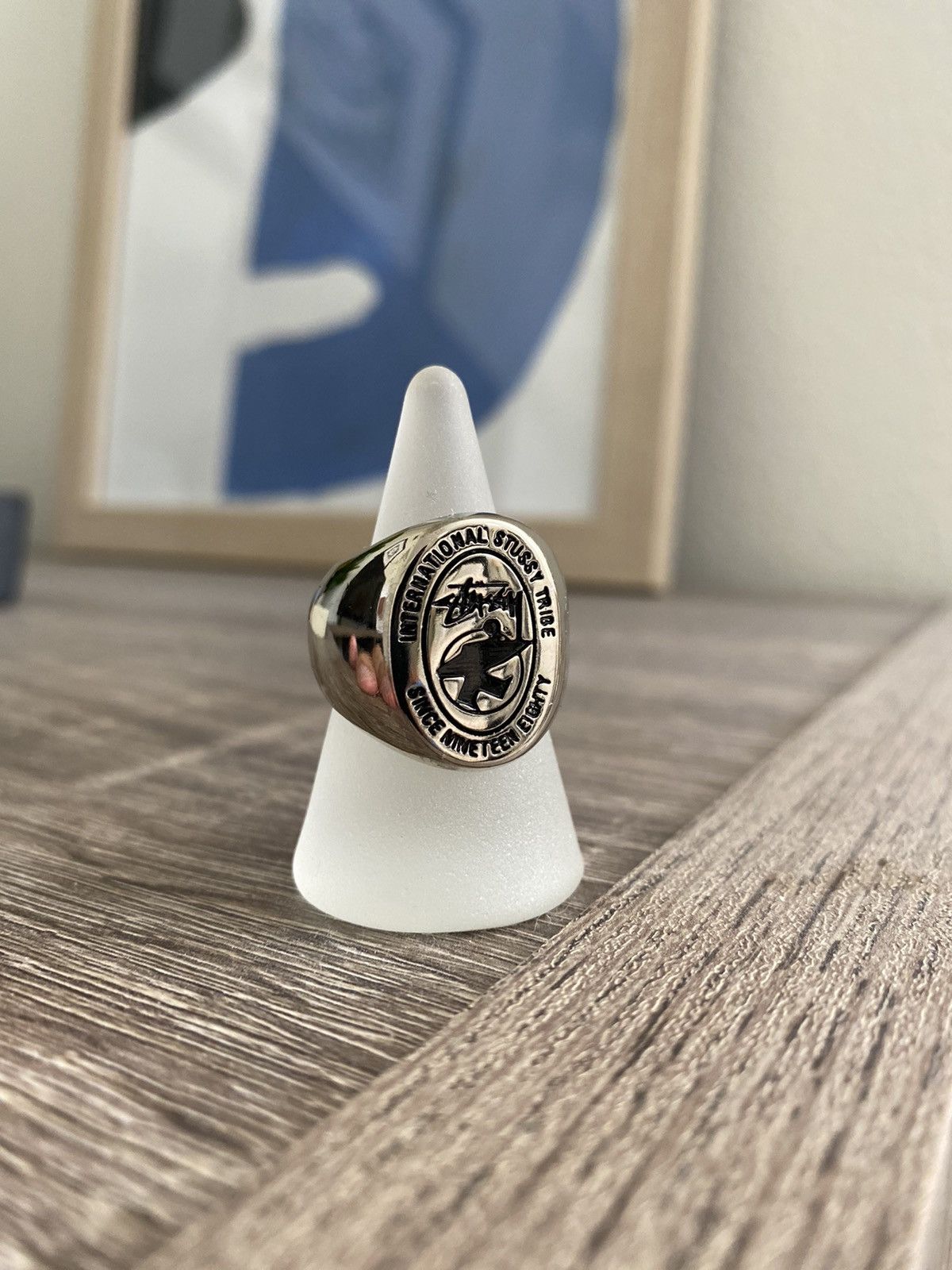 Stussy Stussy surf logo signet ring | Grailed