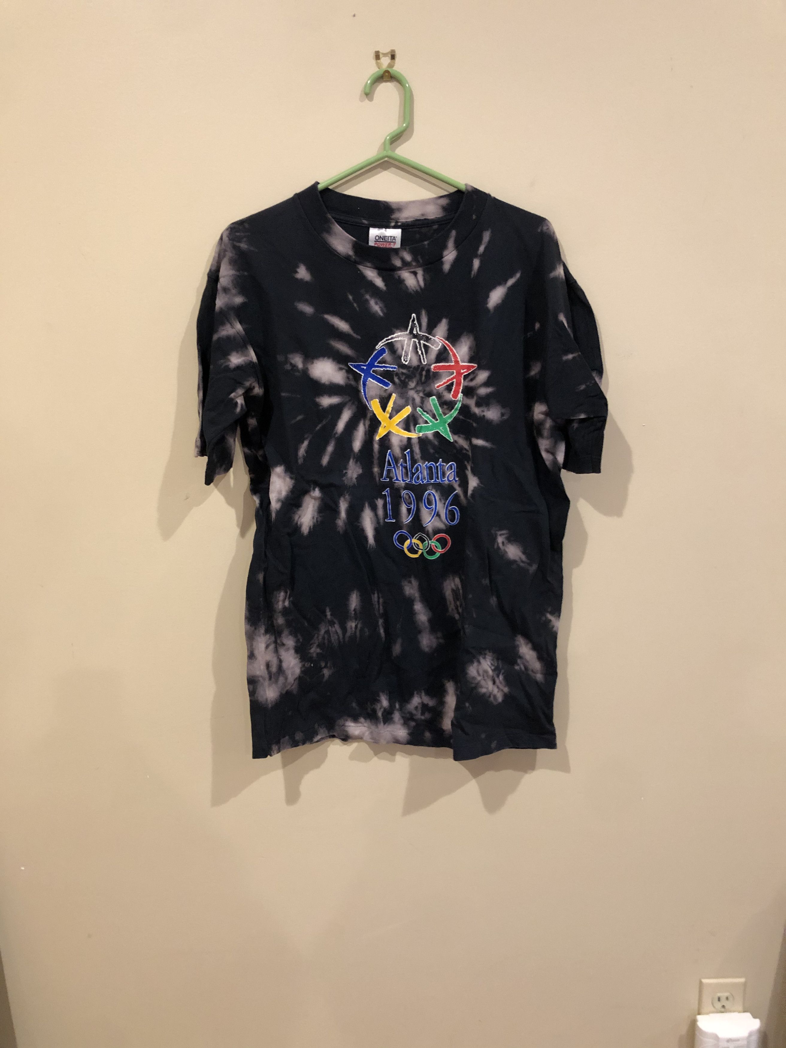Other Custom Tie Dye Atlanta Olympics T-Shirt | Grailed