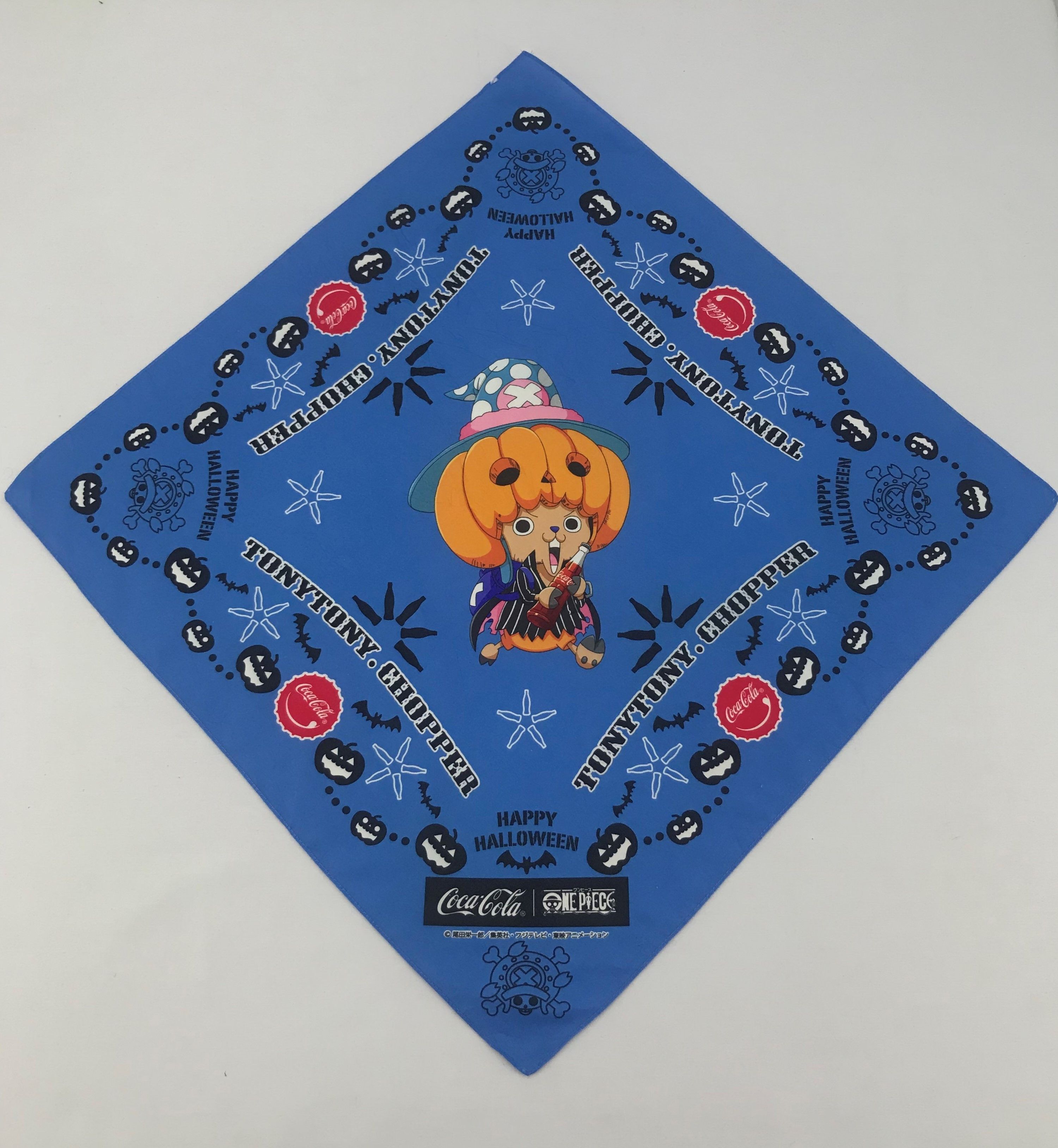 Disney × Vintage TonyTony.Chopper Handkerchief Neckerchief Bandana ...