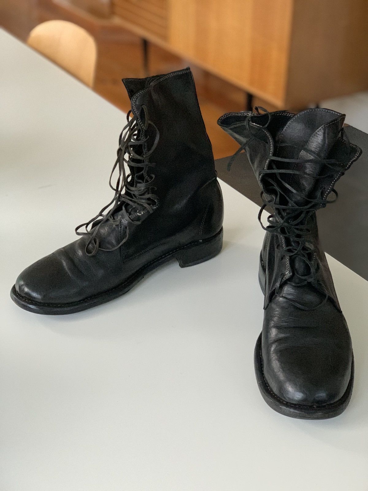Guidi Rare 11 Hole 995 horse grain boots | Grailed