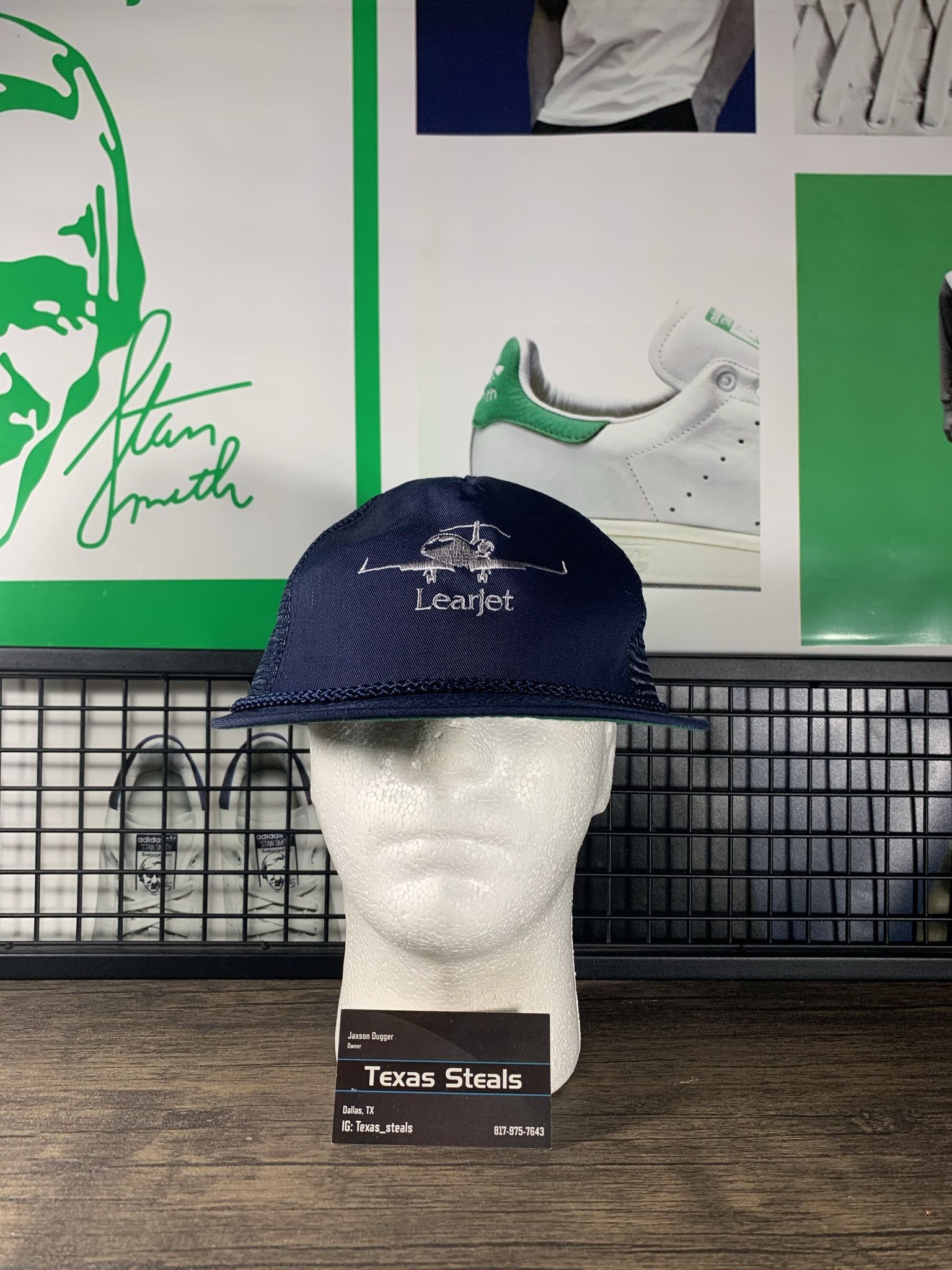 Vintage Vintage Tejas Toppers Lear Jet Learjet Airplane Plane Hat | Grailed