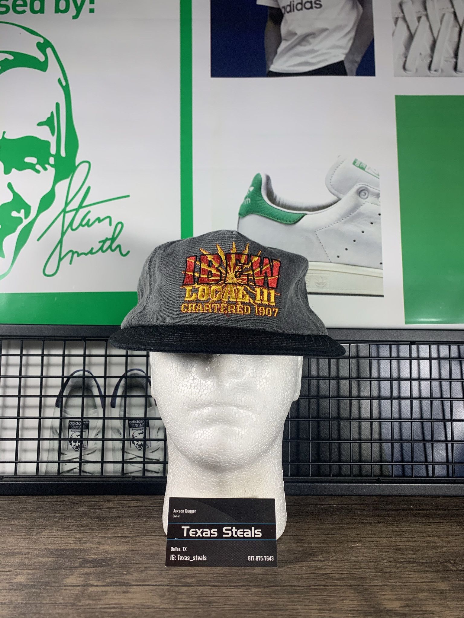 Vintage Vintage Ibew Local 111 Chartered Steward Gray Hat Cap VTG | Grailed