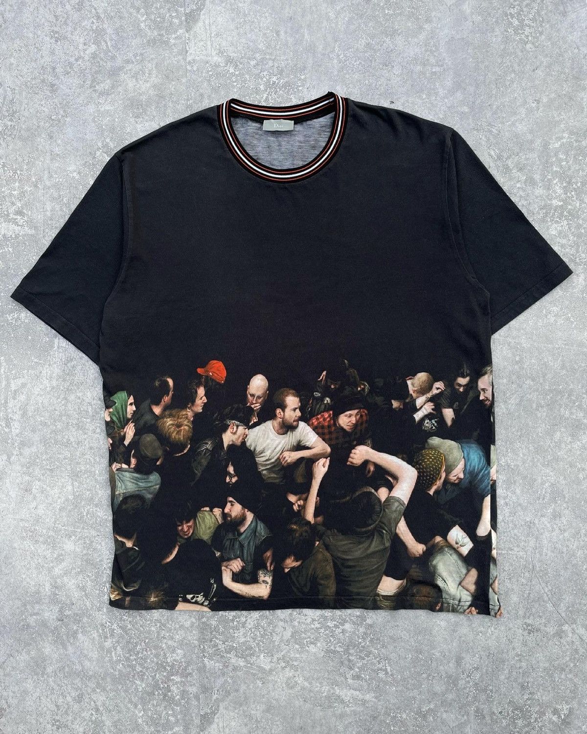 Dior AW17 Dan Witz Mosh Pits T-Shirt | Grailed